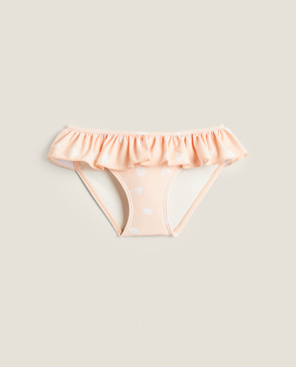 CHILDREN’S RUFFLED SEASHELL BEACH BIKINI BOTTOMS | Zara Home UAE - ABU ...