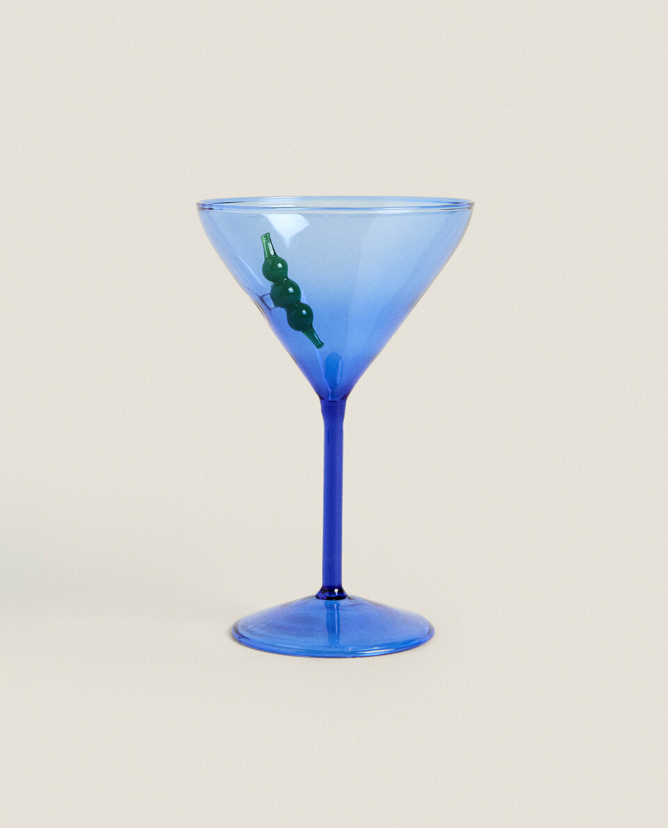 Borosilicate Cocktail Glass Zara Home Uae Abu Dhabial Ainras Al