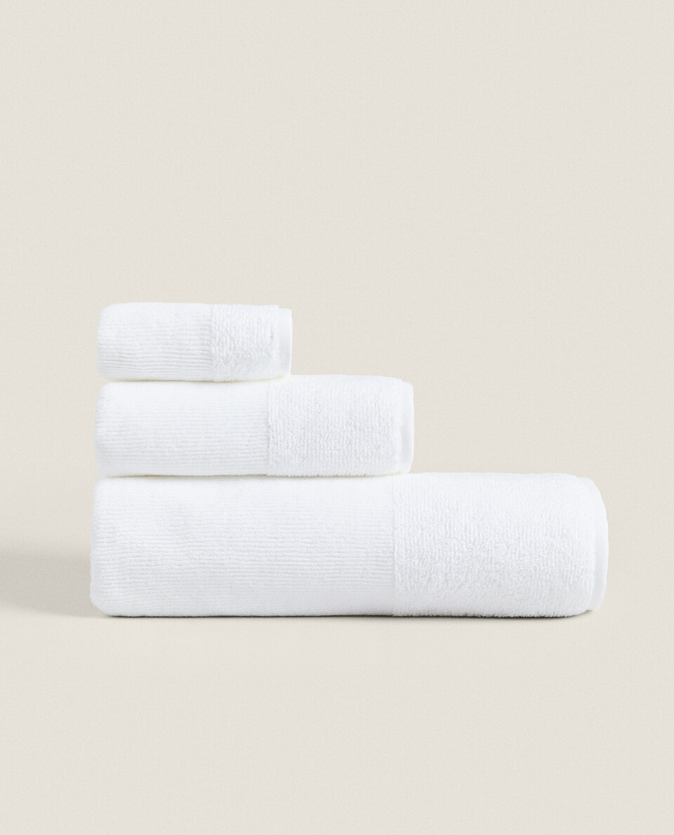 EXTRA SOFT COTTON TOWEL | Zara Home United Kingdom