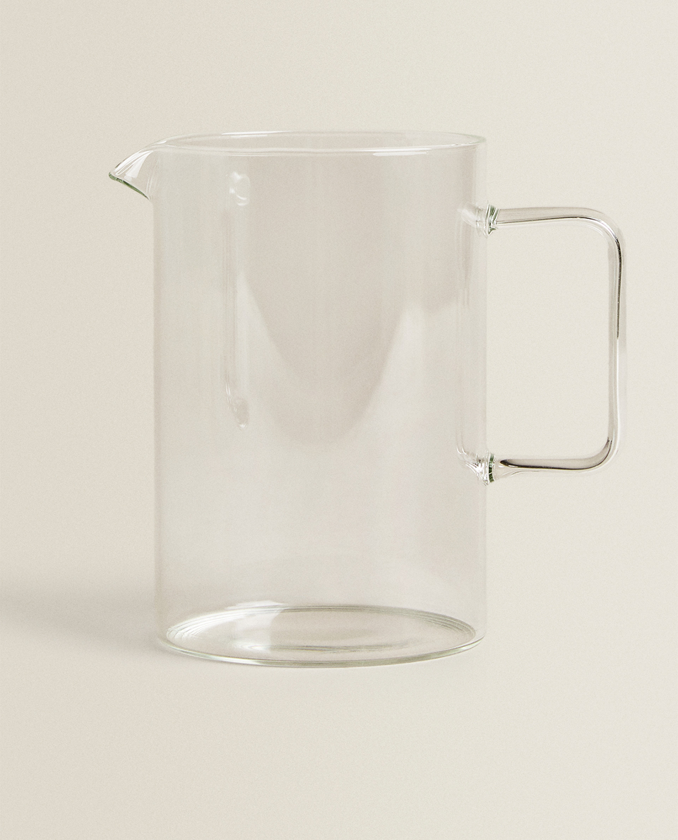 Borosilicate Glass Milk Jug Zara Home Uae Abu Dhabial Ainras Al