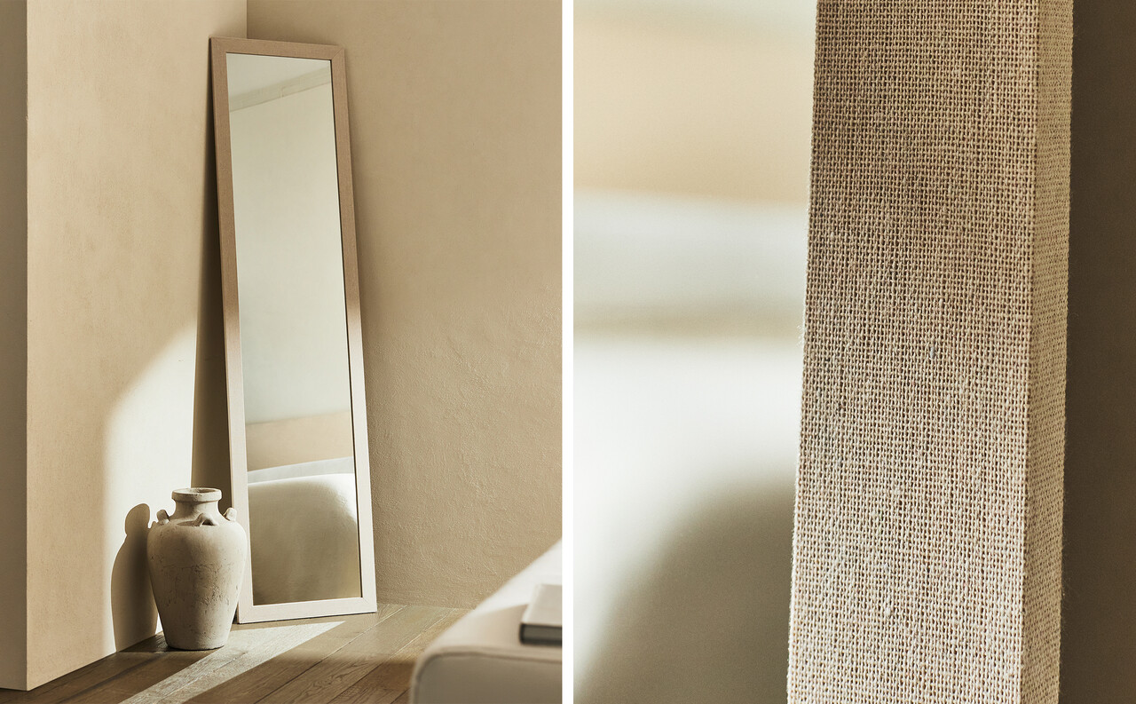 Decorative bedroom mirrors | Zara Home