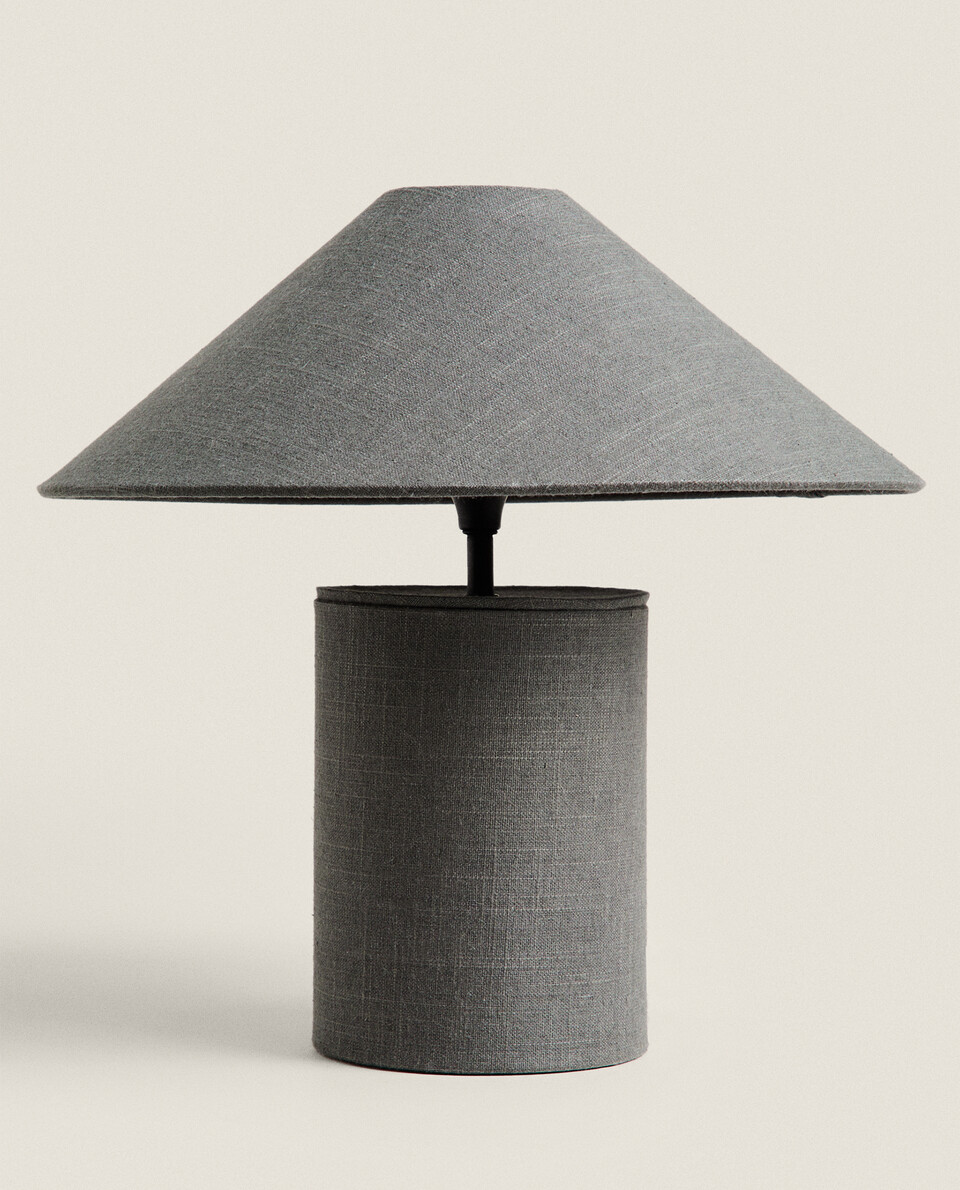 FABRIC TABLE LAMP | Zara Home UAE - ABU DHABI/AL AIN/RAS AL-KHAIMAH‎