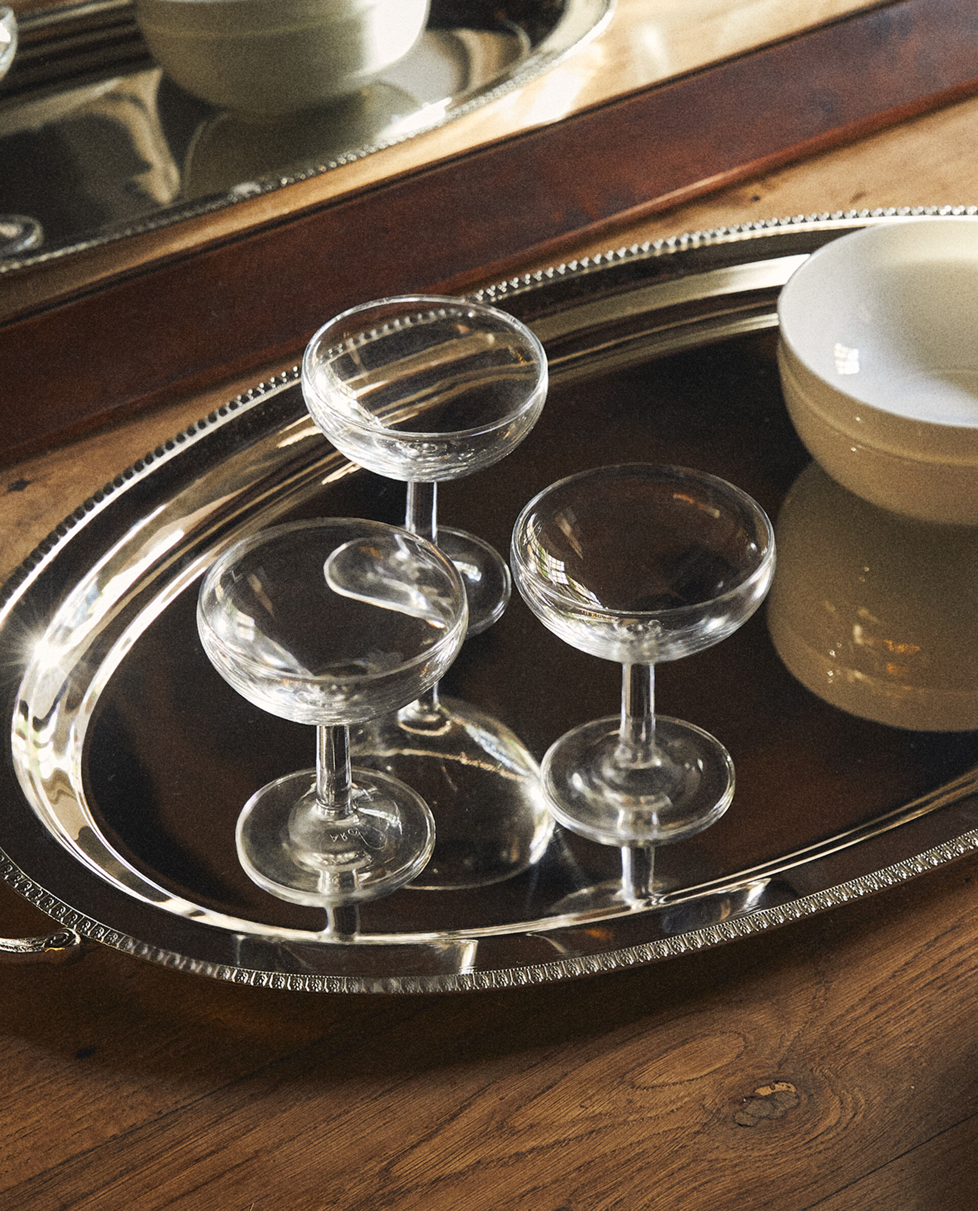 SILVER METAL TRAY | Zara Home United Kingdom