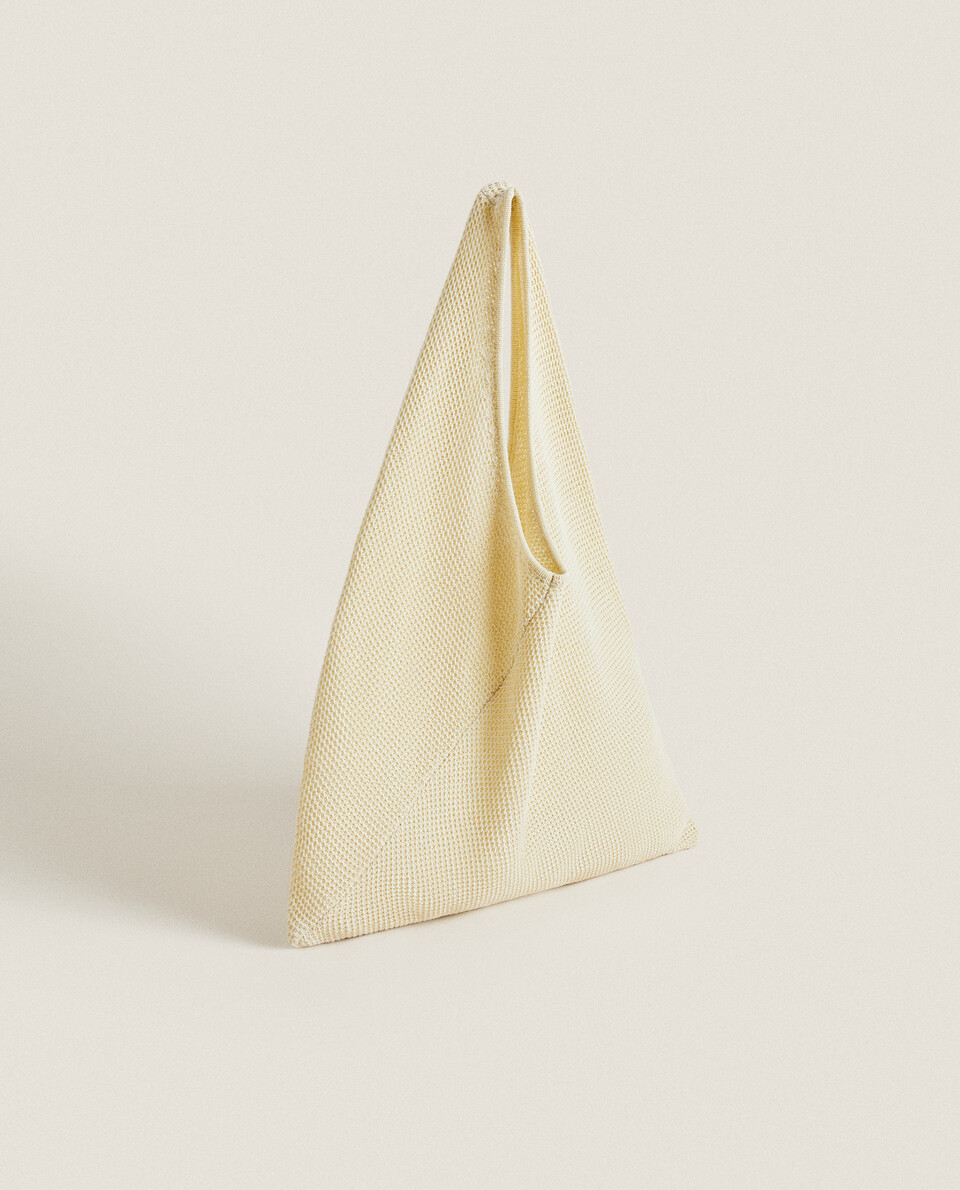 SAC CABAS MAILLE X STUDIO NICHOLSON | Zara Home Le Maroc