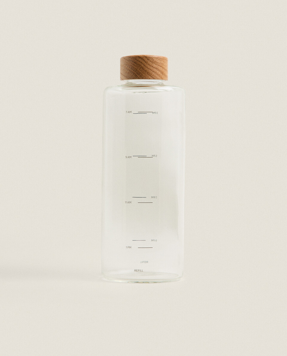 OAK BOROSILICATE BOTTLE | Zara Home United States of America