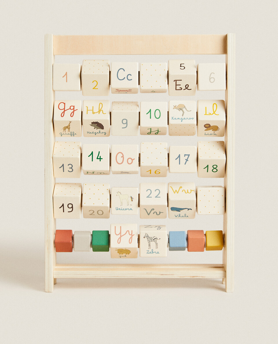 JUGUETE INFANTIL ABECEDARIO | Zara Home Chile
