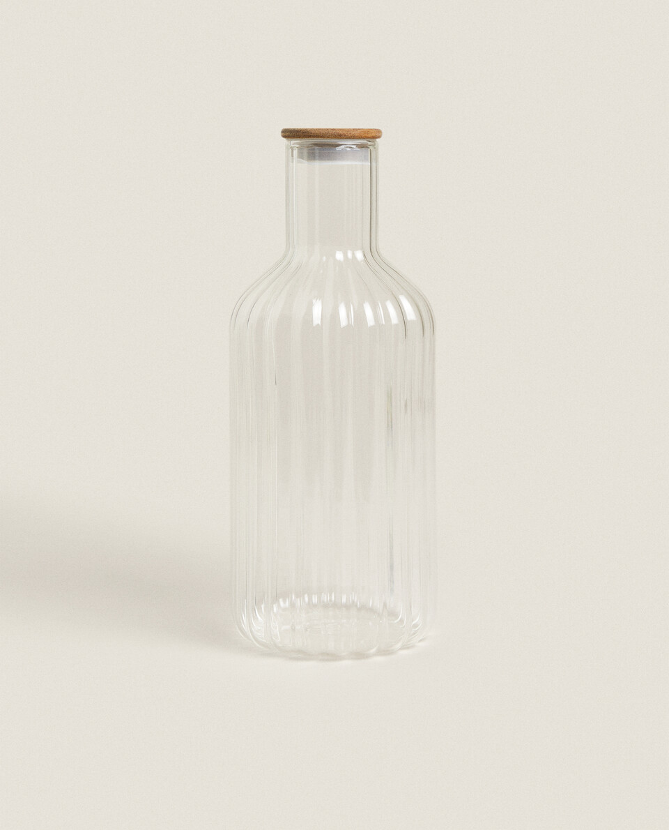 Borosilicate Glass Bottle Zara Home Uae Abu Dhabial Ainras Al