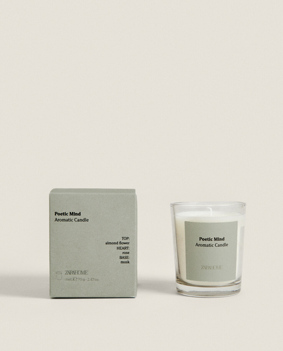 (70 G) MINIVELA AROMÁTICA POETIC MIND | Zara Home España