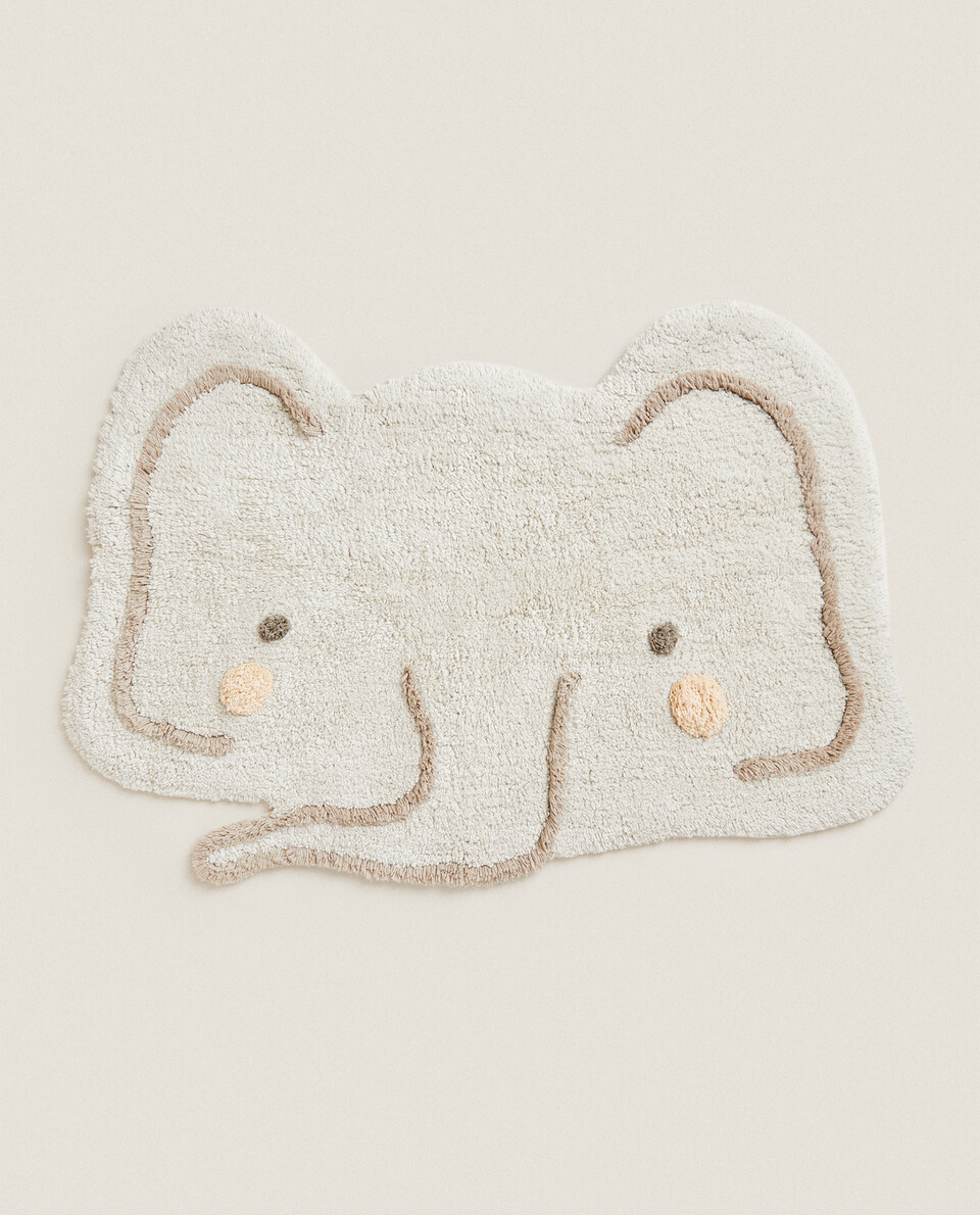 TAPIS DE BAIN ENFANT ÉLÉPHANT | Zara Home France