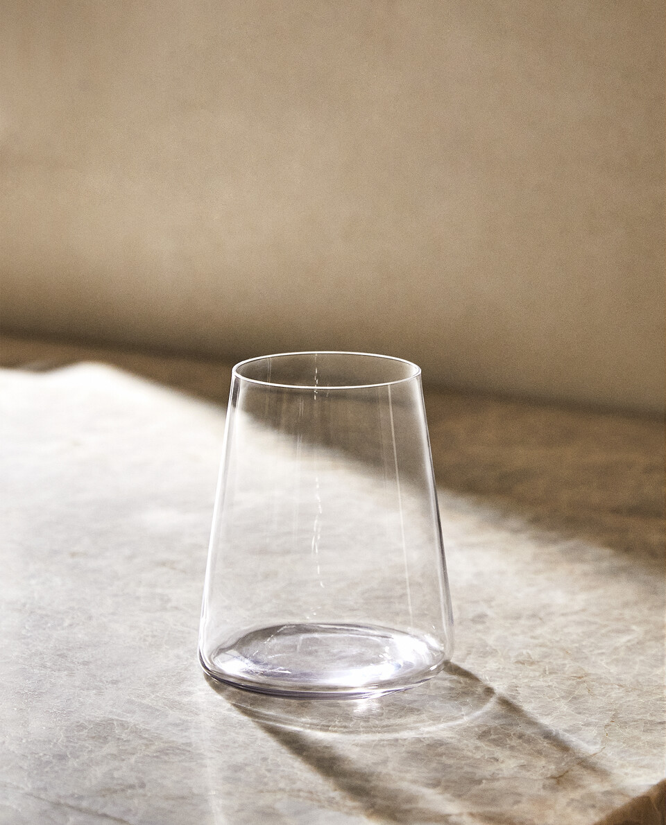 VASO CRISTALÍN CÓNICO | Zara Home República Dominicana
