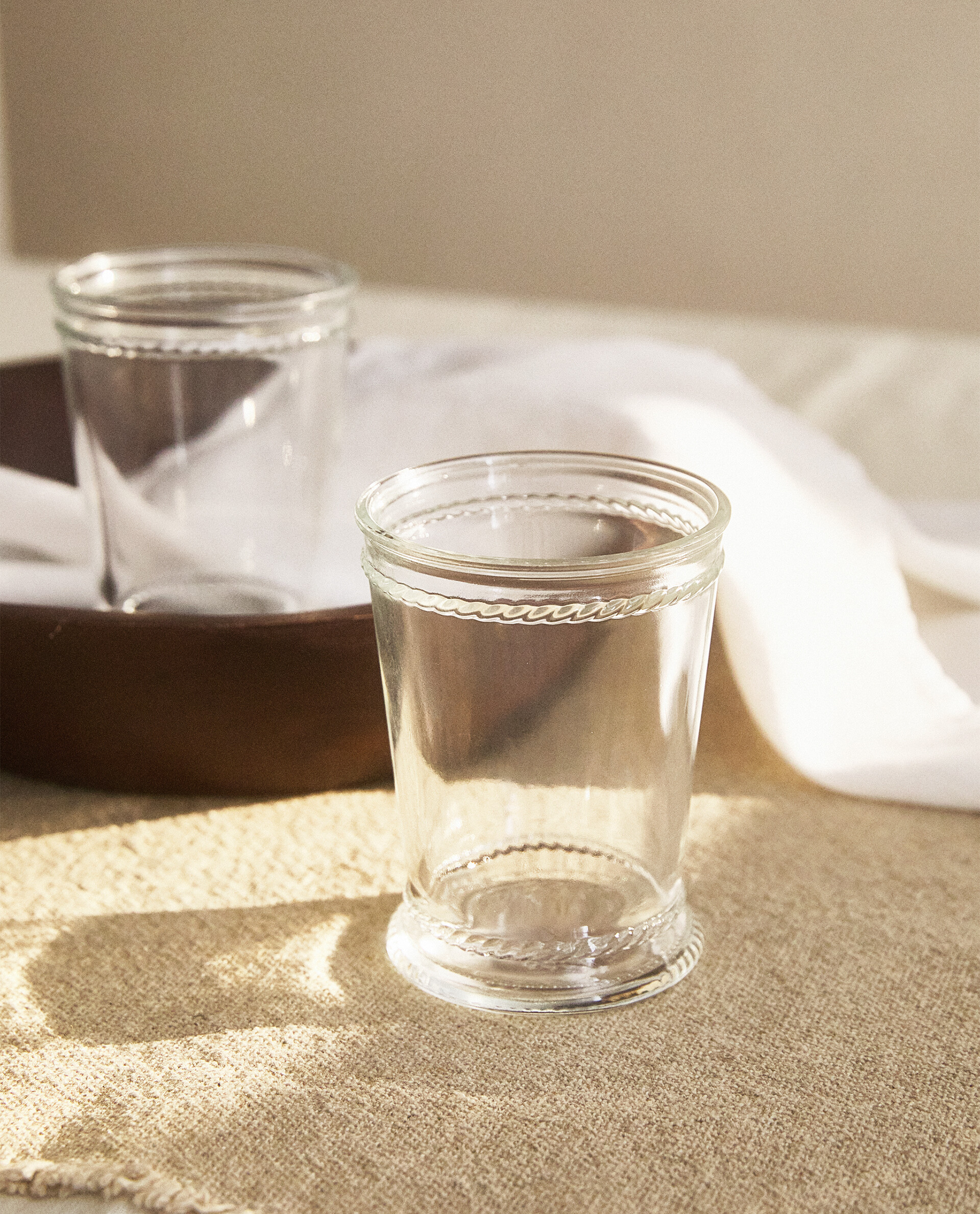 Raised Design Glass Tumbler Zara Home Uae Abu Dhabial Ainras Al