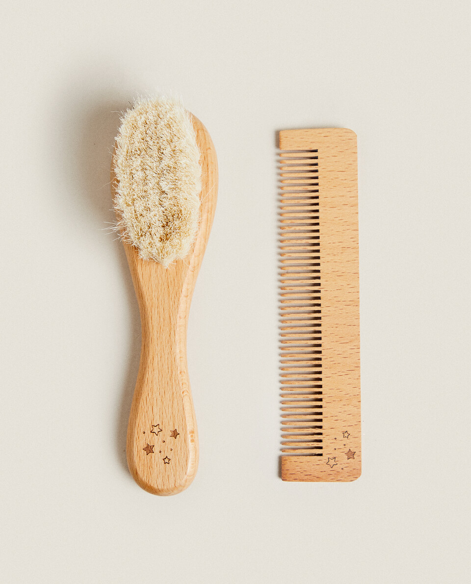 CHILDREN'S HAIRBRUSH AND COMB SET | Zara Home UAE - ABU DHABI/AL AIN ...