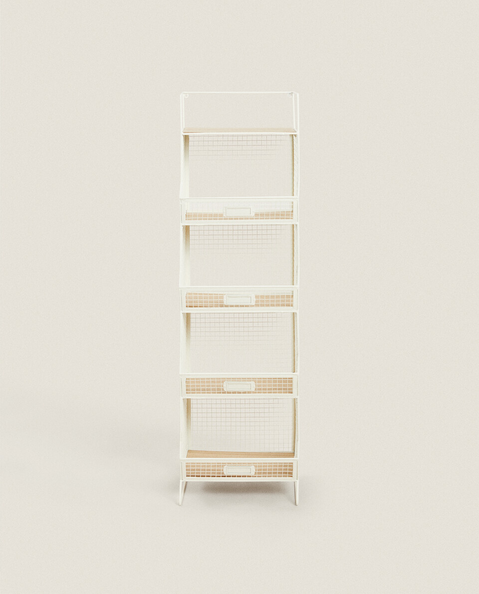 STORAGE UNIT WITH SHELVES | Zara Home United Kingdom