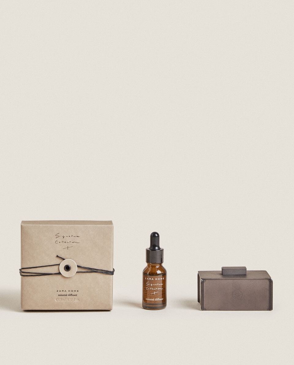 SIGNATURE COLLECTION I VOLCANIC STONE DIFFUSER SET | Zara Home Oman