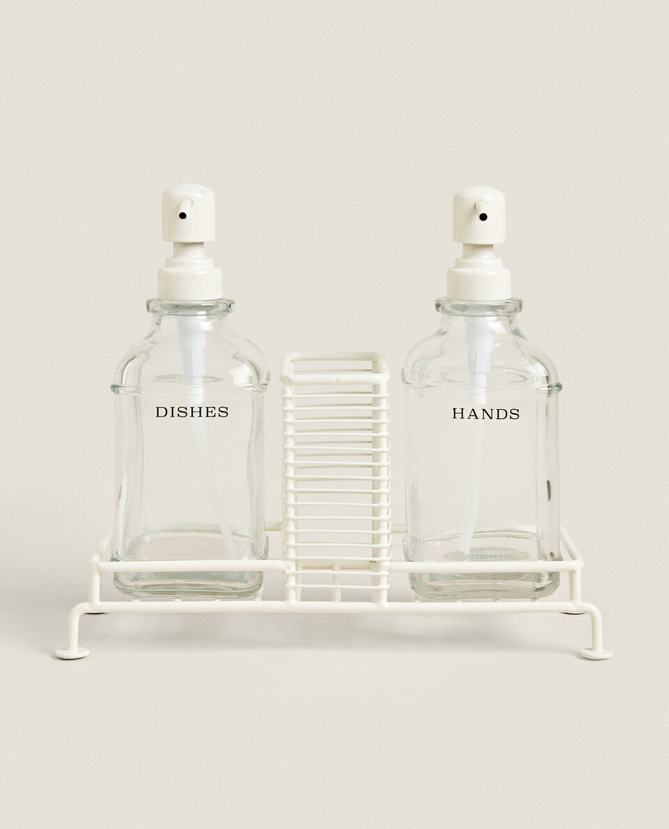 DOUBLE KITCHEN DISPENSER WITH STAND | Zara Home United States of America