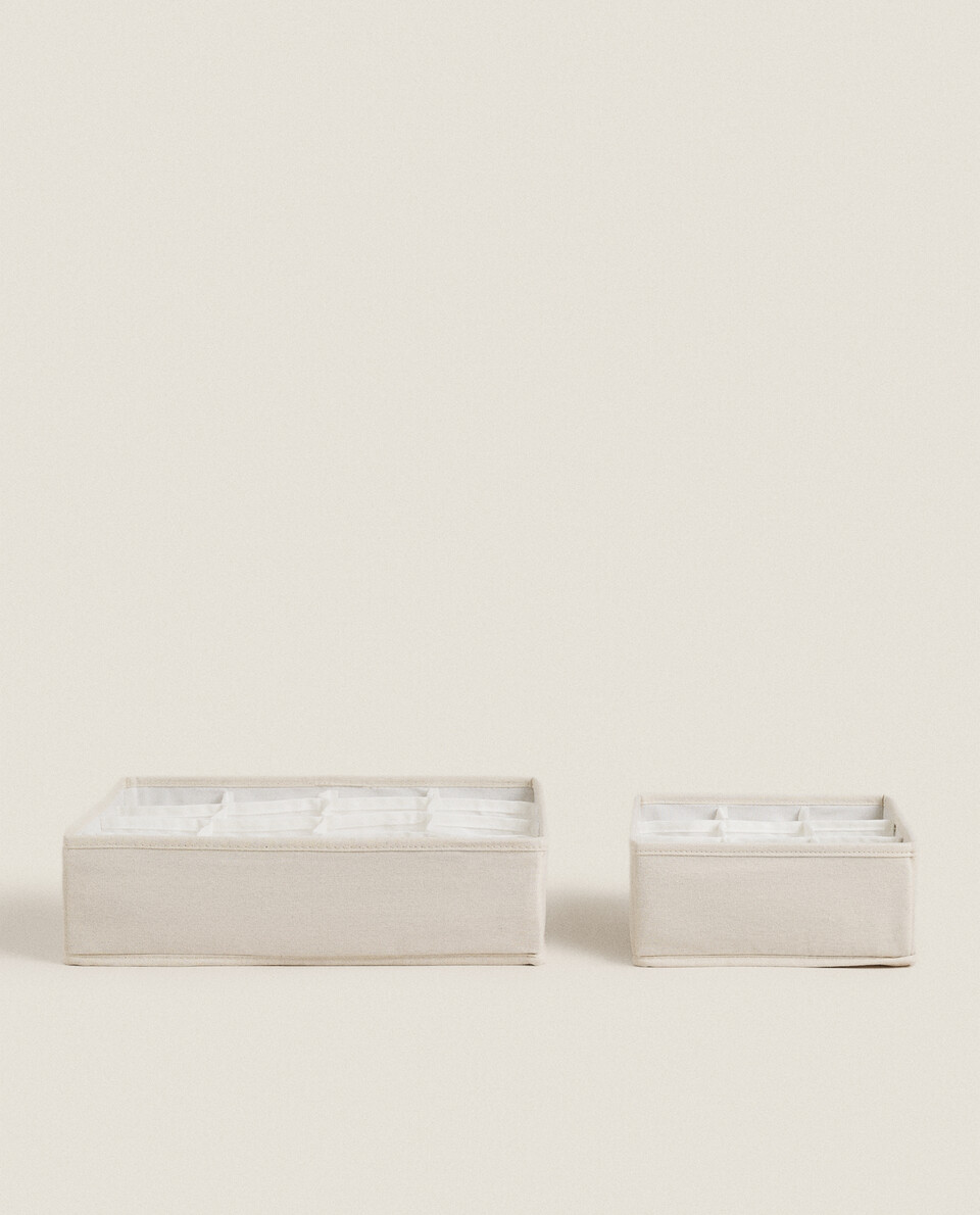 ORGANIZER-KORB MIT FÄCHERN | Zara Home Schweiz / Suisse / Svizzera