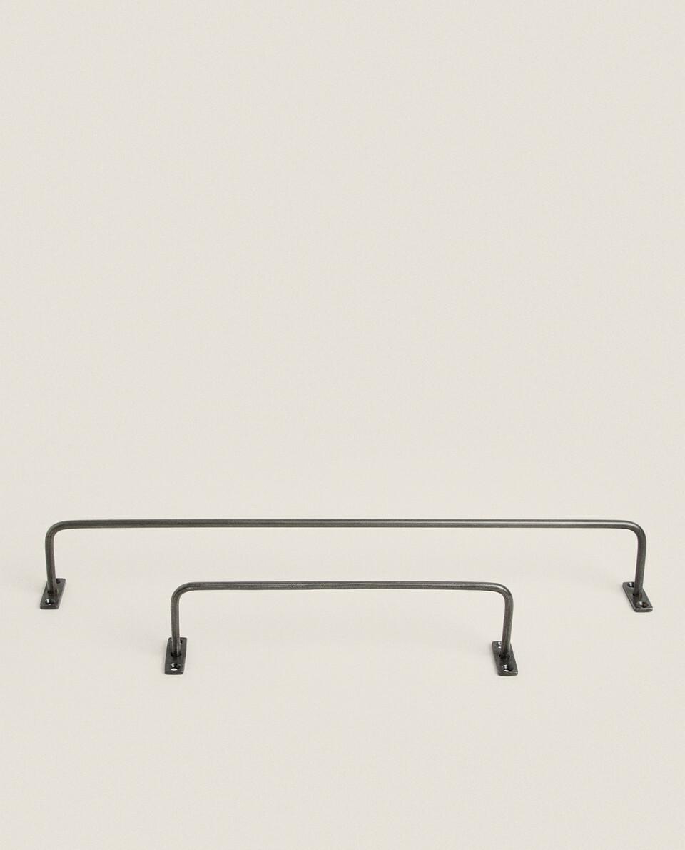 DARK METAL TOWEL RACK | Zara Home United States of America