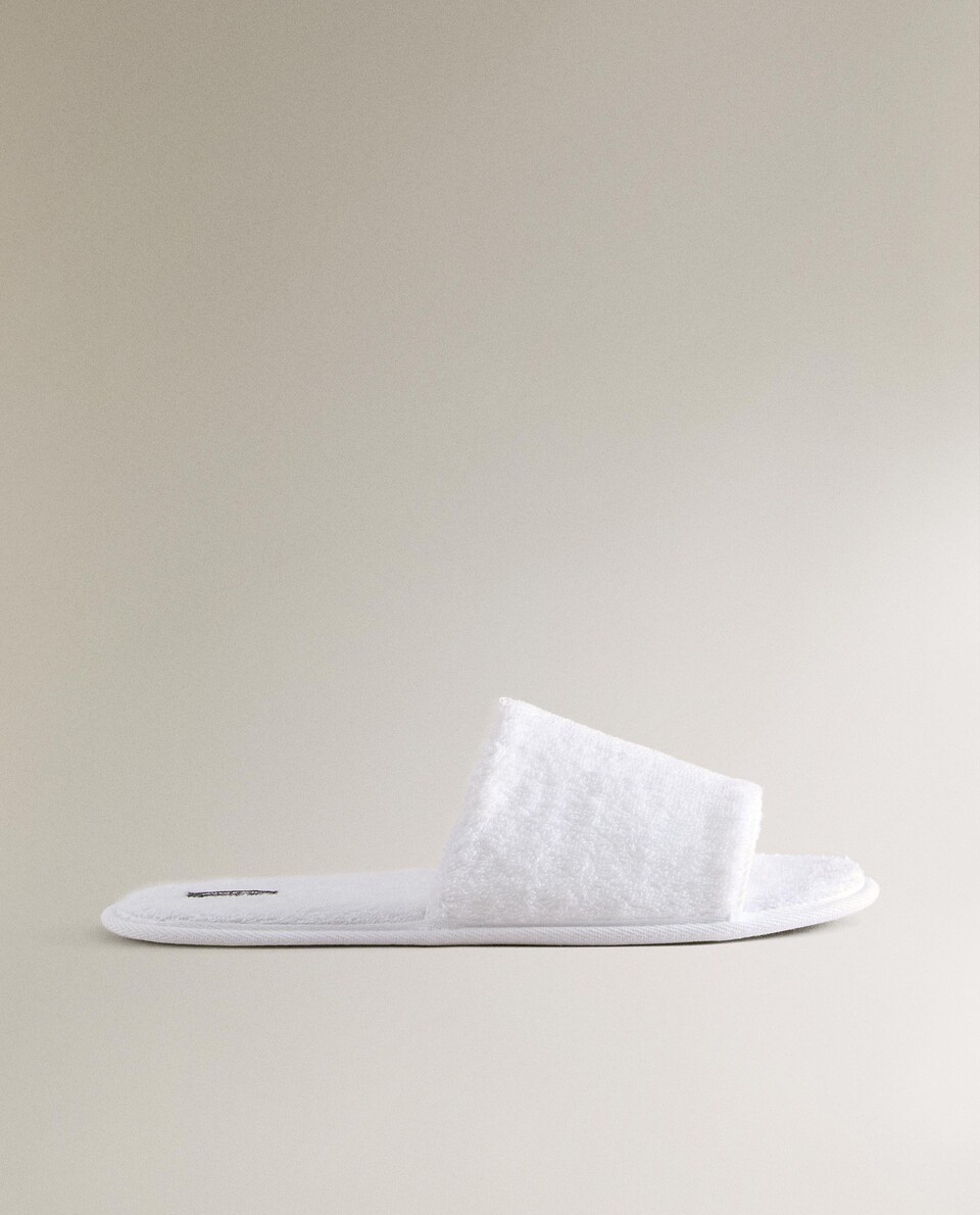 OPEN TERRY BATHROOM SLIPPERS | Zara Home Thailand