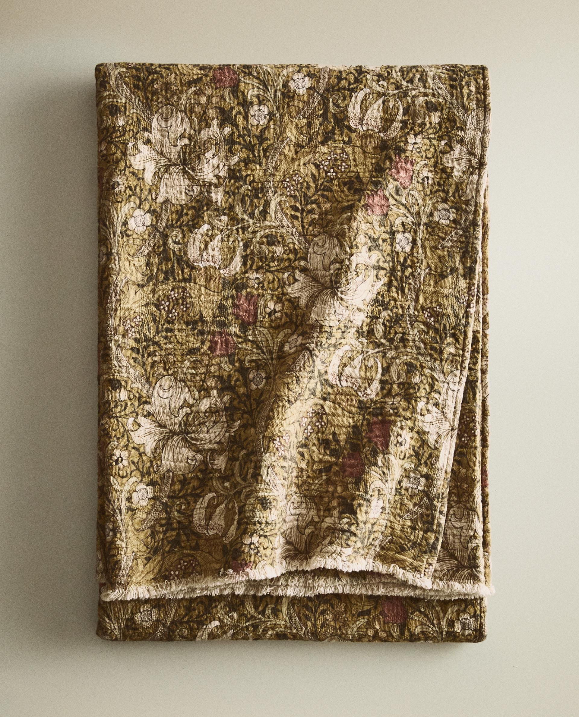 MORRIS & CO. LINEN THROW | Zara Home United Kingdom