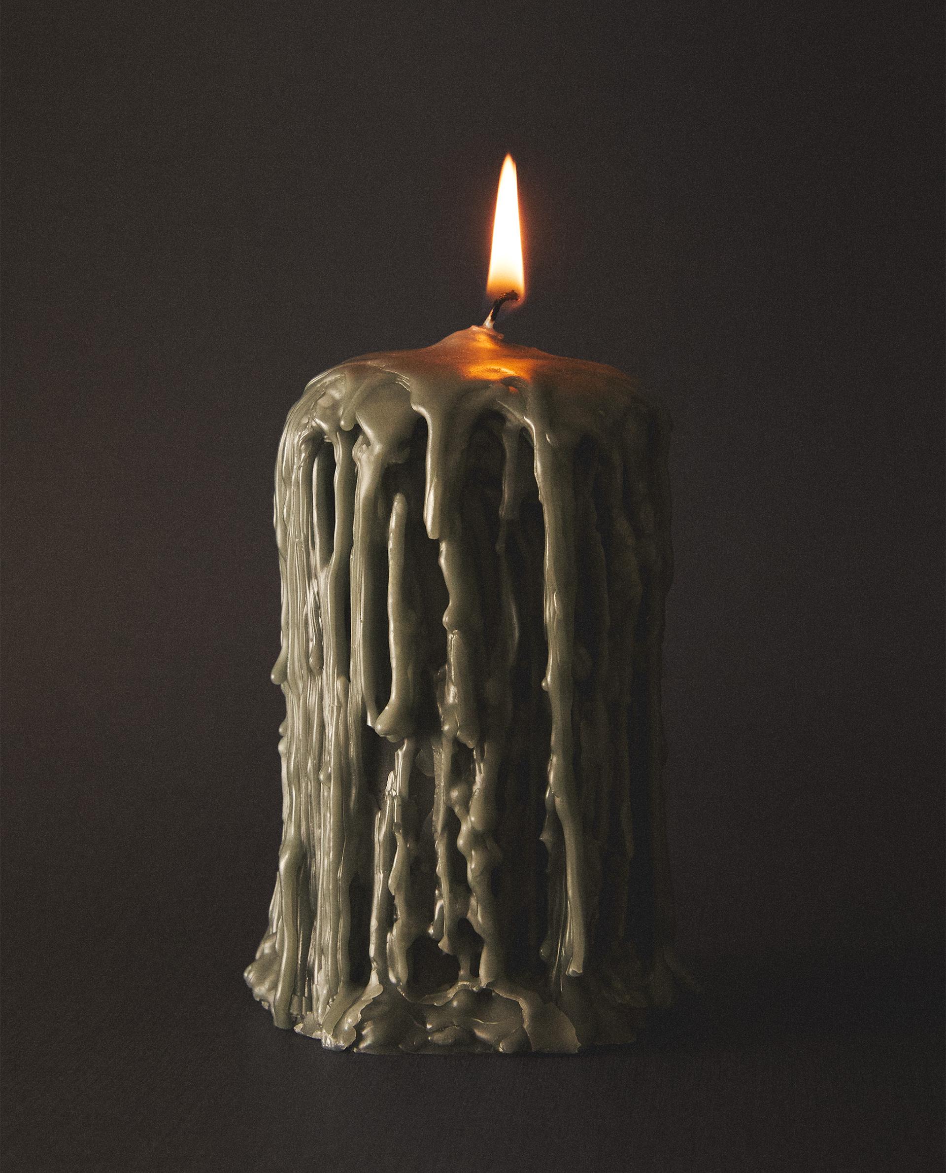 (365 G) BASILICUM CYLINDER SCENTED CANDLE | Zara Home Nederland