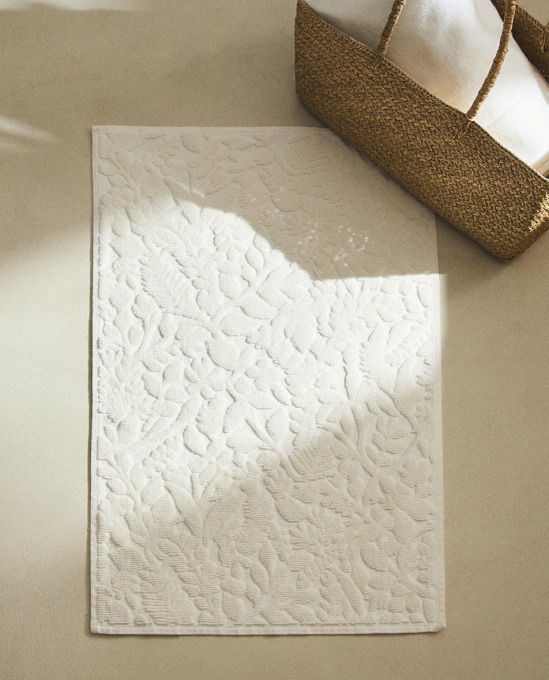 ANTI-SLIP VELOURS JACQUARD BADMAT | Zara Home Nederland