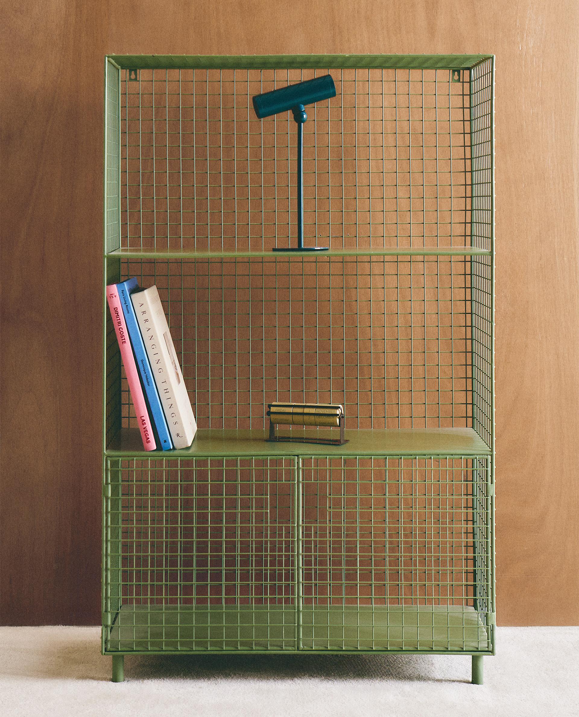 METAL BOOKCASE WITH DOORS | Zara Home United States of America