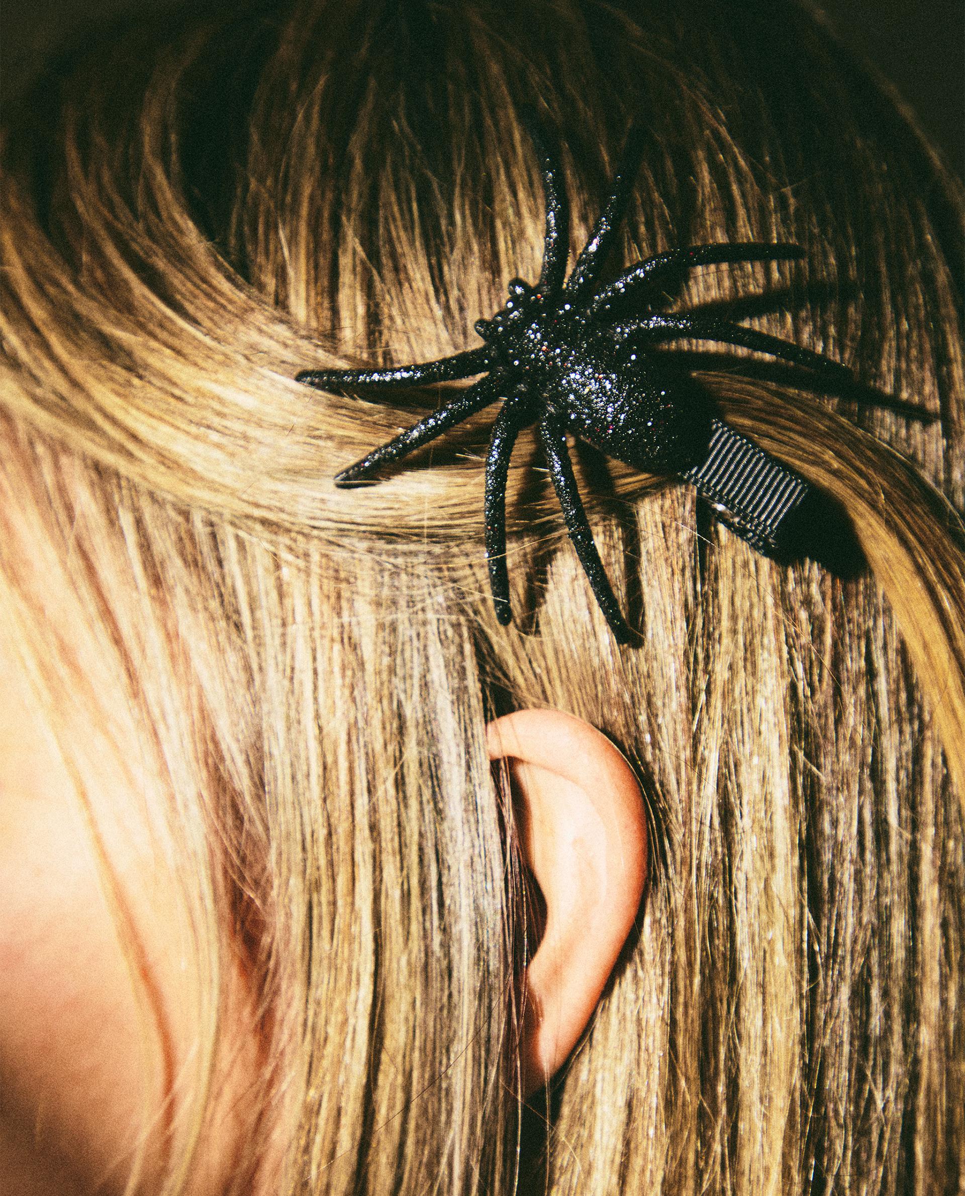 Spider hair clip store