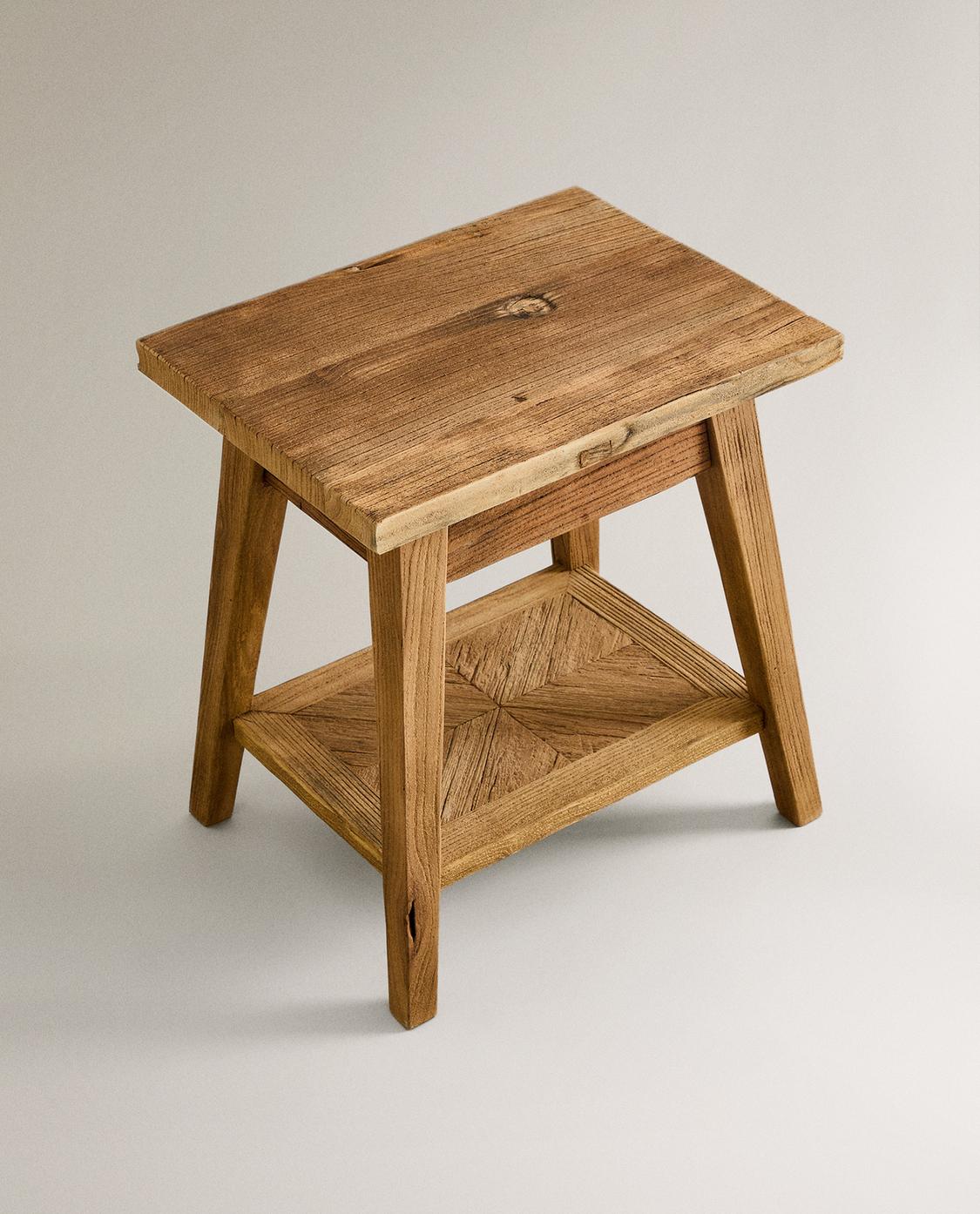 Small Wooden Side Table Hallowood Furniture Waverly Oak Side Table In
