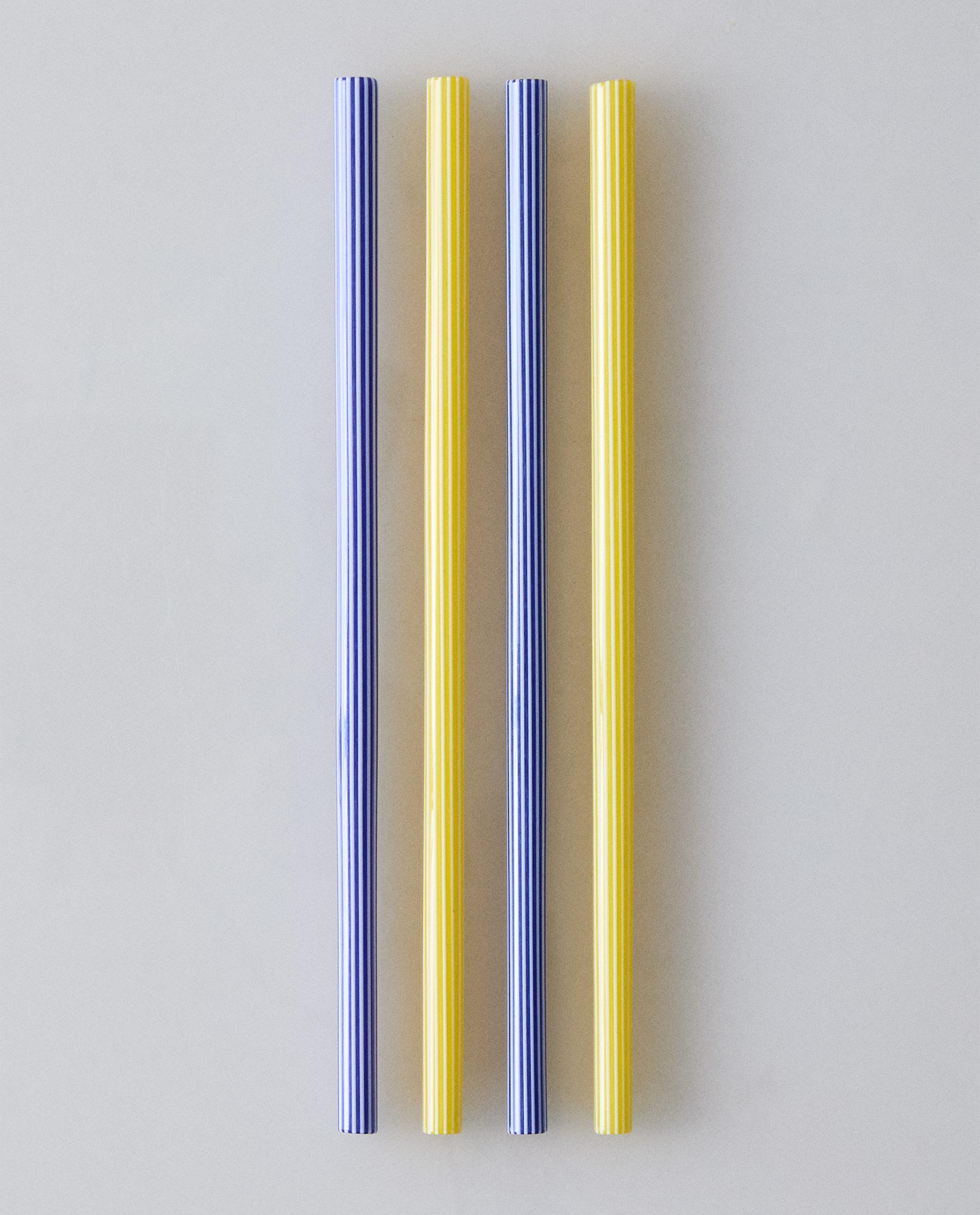 PACK OF STRIPED BOROSILICATE STRAWS (PACK OF 4) | Zara Home UAE - DUBAI ...