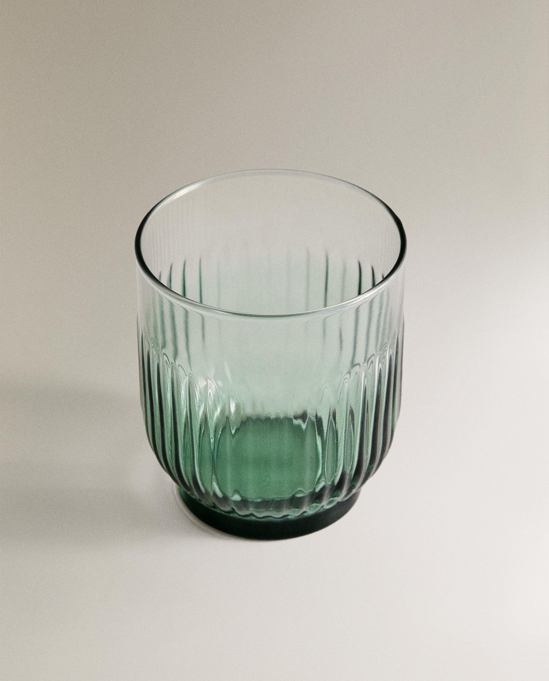 Lined Design Glass Tumbler Zara Home Uae Dubaisharjahajmanuaqfujairah