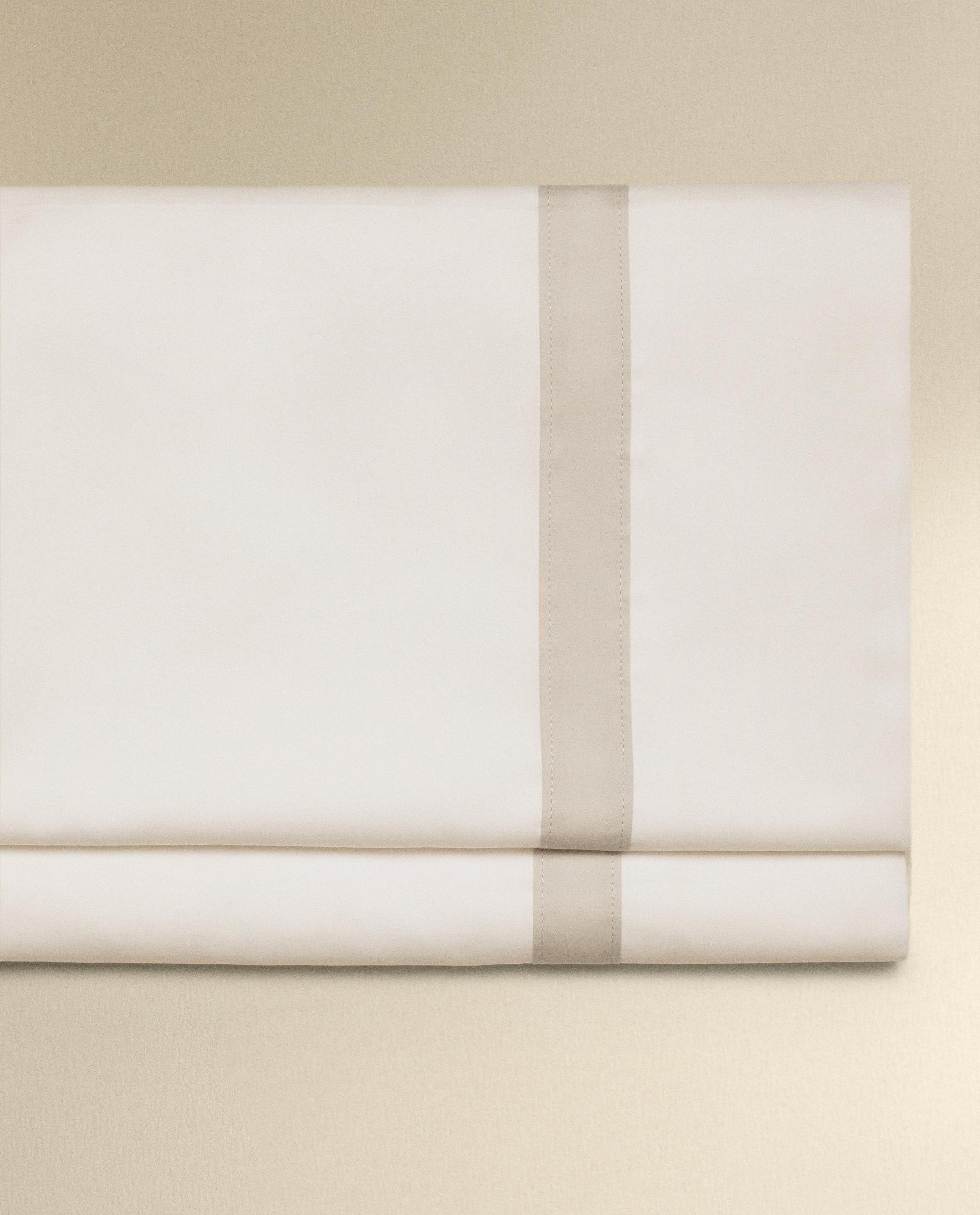 SÁBANA ENCIMERA SATÉN CENEFA (300 HILOS) | Zara Home Uruguay