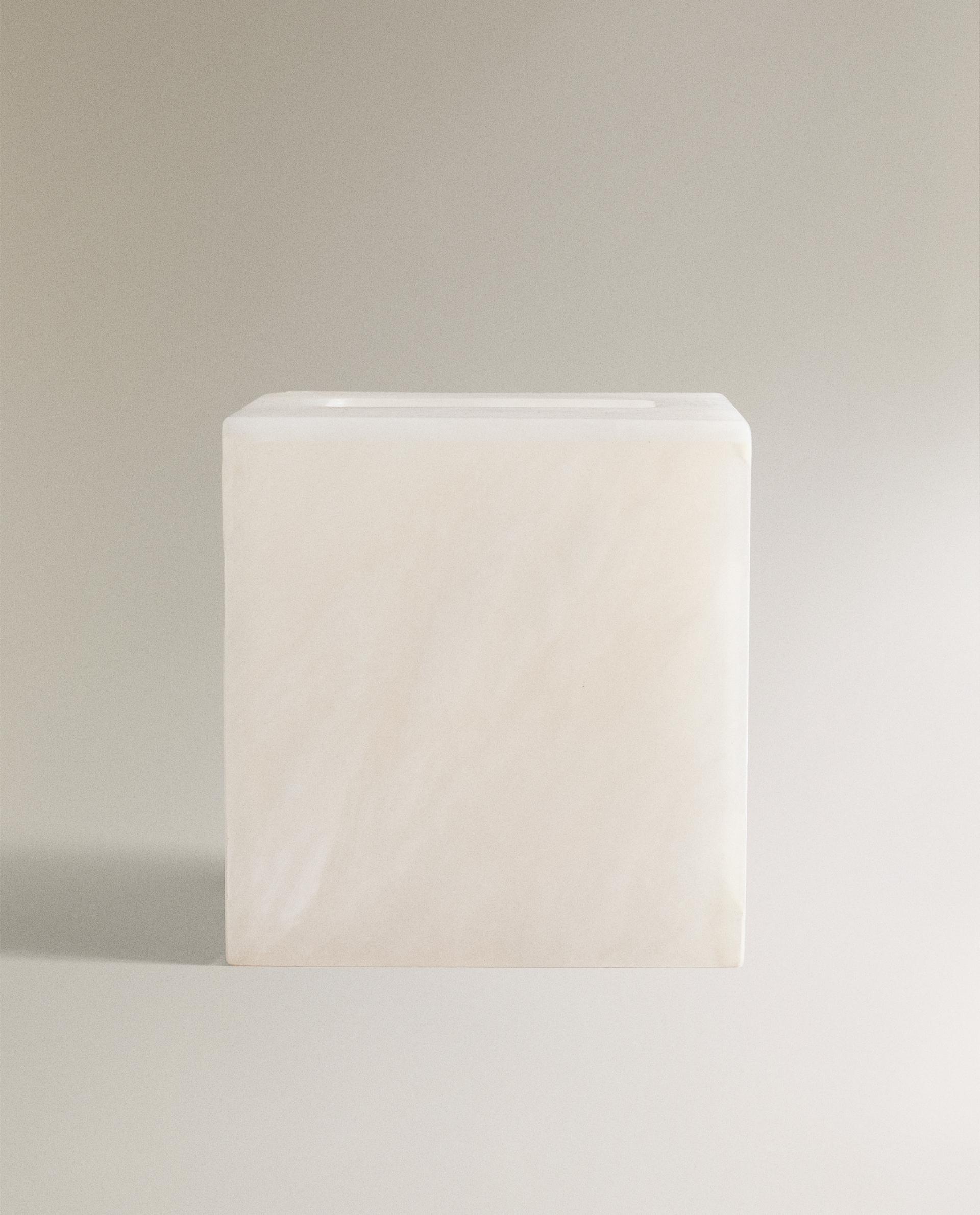 ALABASTER TISSUE BOX | Zara Home United States of America