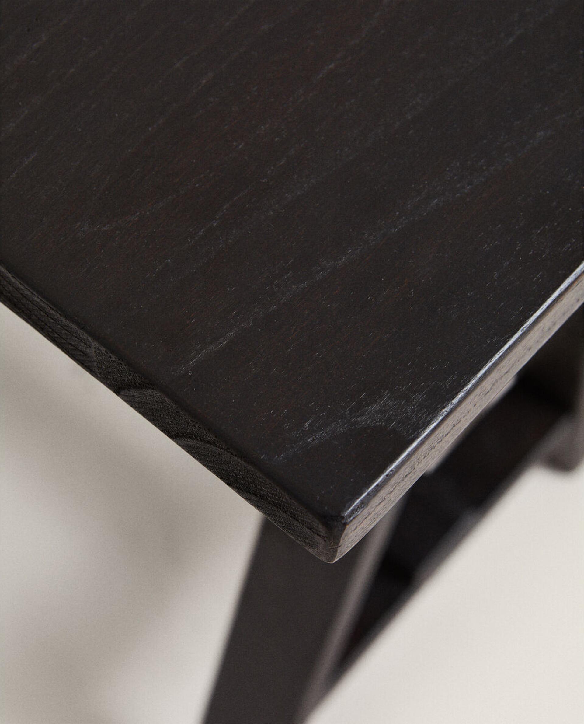 BEVELED WOODEN SIDE TABLE | Zara Home United States of America BEVELED WOODEN SIDE TABLE | Zara Home United States of America