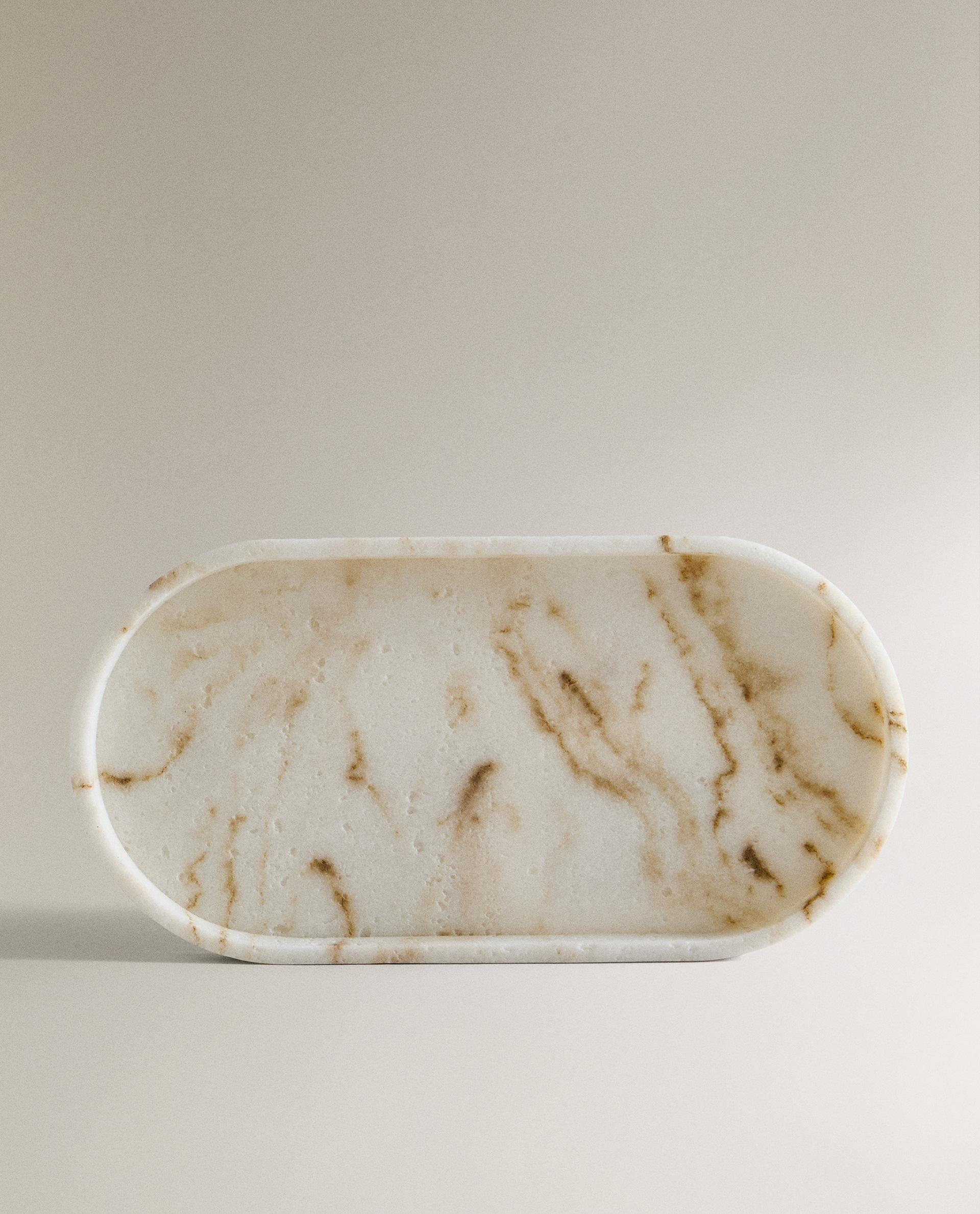 MARBLE-EFFECT BATHROOM TRAY | Zara Home Monaco