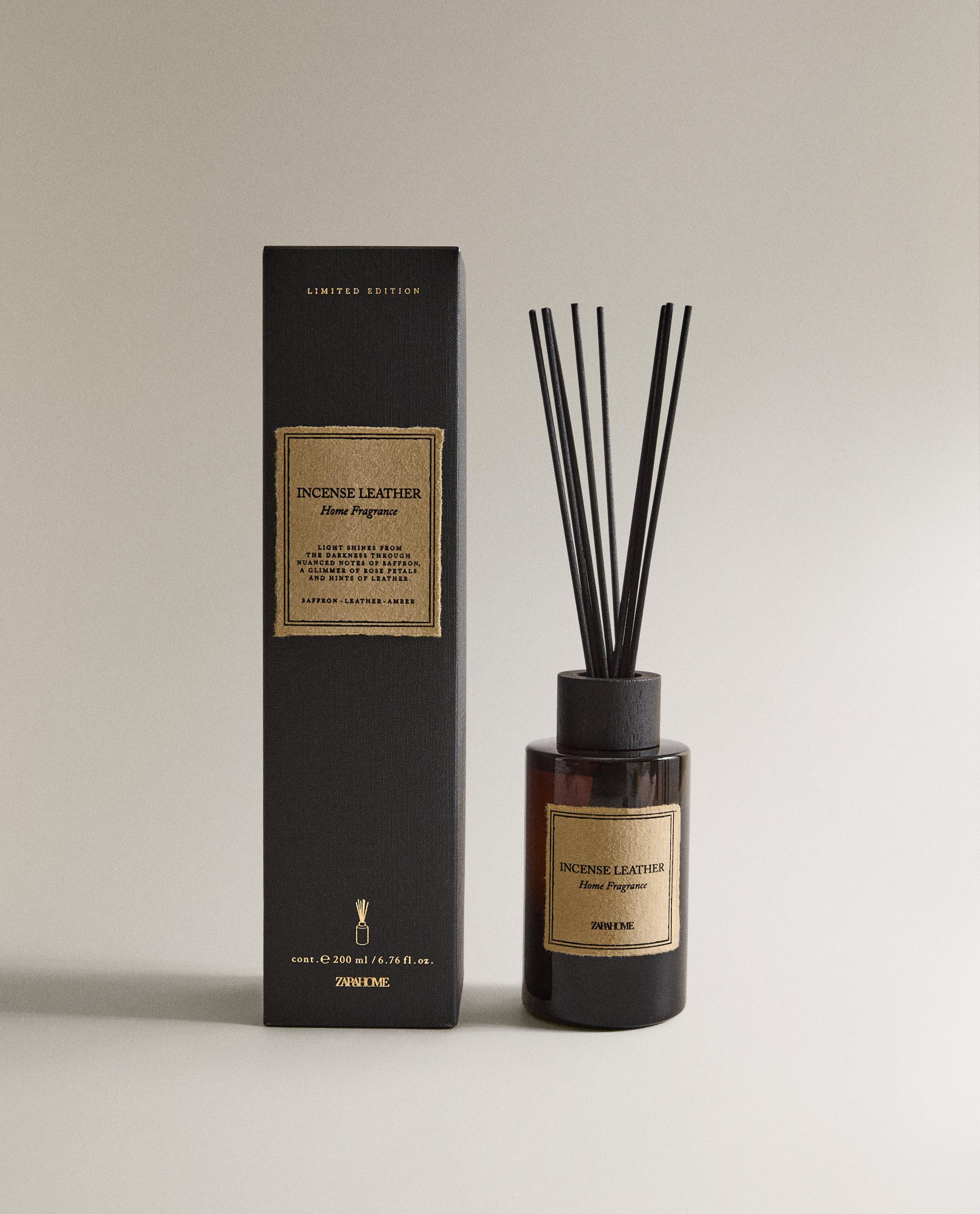 (200 ML) ΑΡΩΜΑΤΙΚΑ ΧΩΡΟΥ ΜΕ ΣΤΙΚ INCENSE LEATHER | Zara Home Ελλάδα ...