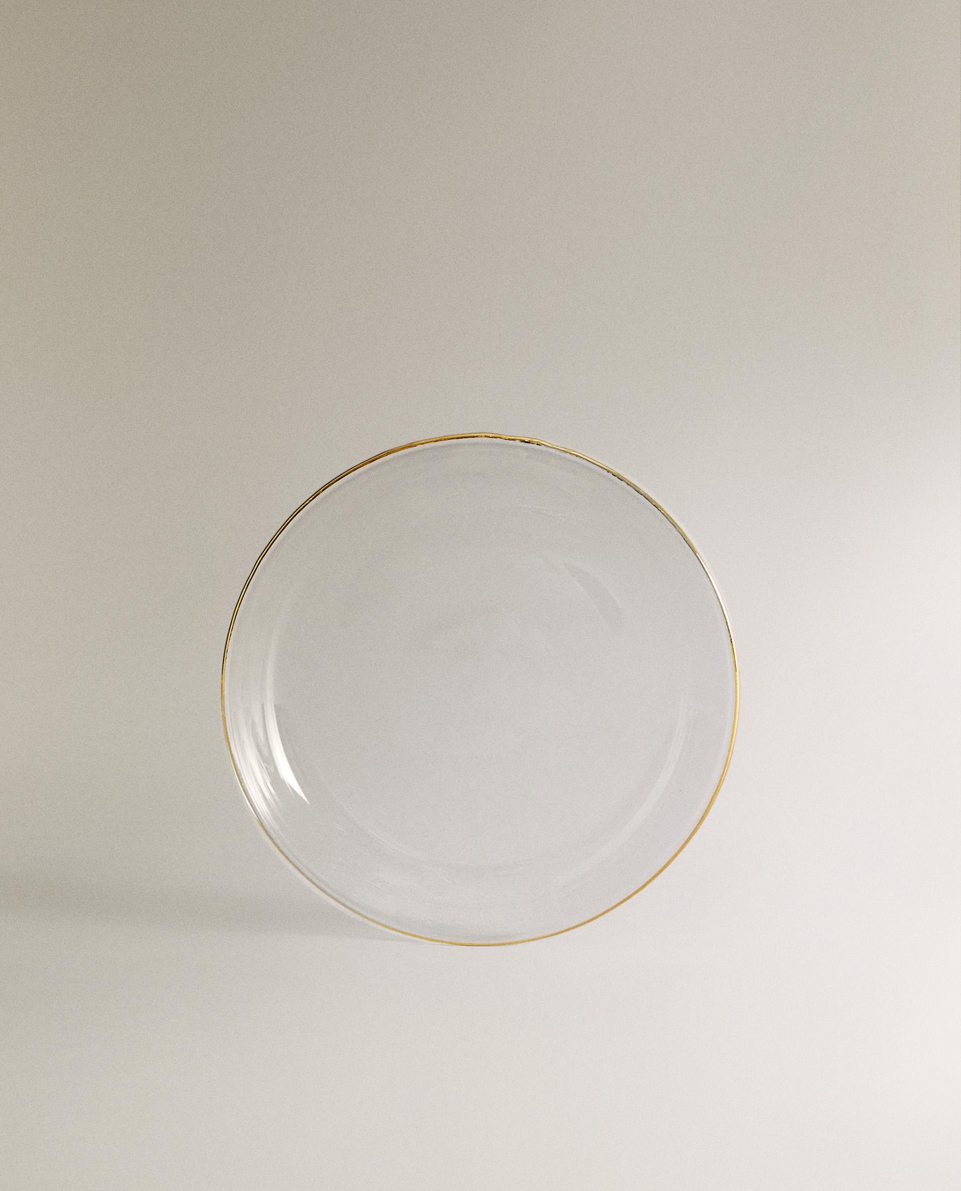 ASSIETTE À PAIN BOROSILICATE BORD | Zara Home Tunisie / Tunisia