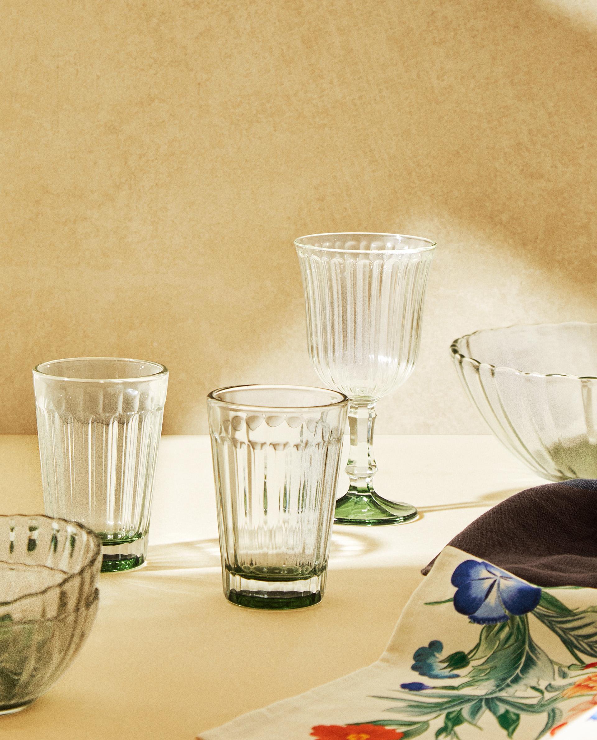 RAISED DESIGN GLASSWARE | Zara Home United Kingdom