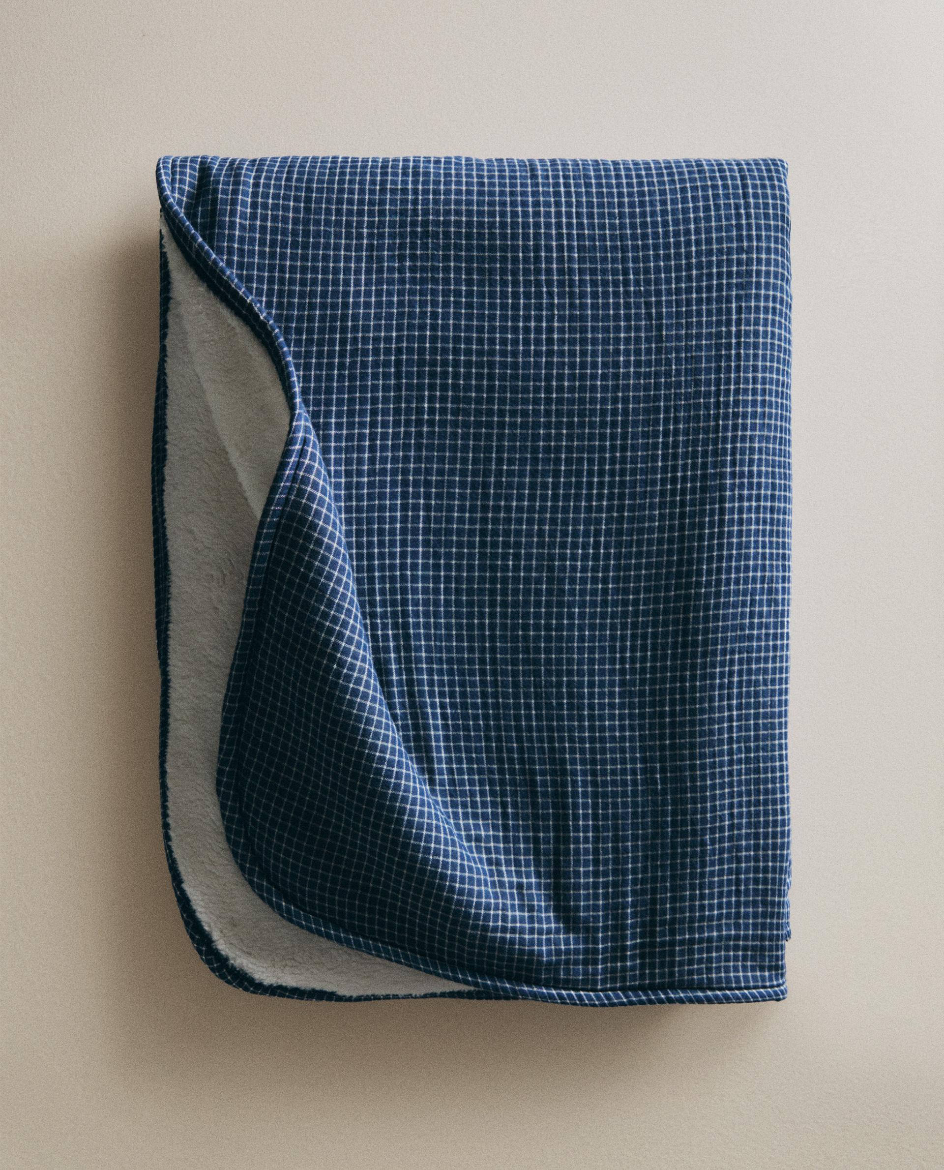 MUSLIN FLEECE BABY BLANKET | Zara Home Hungary