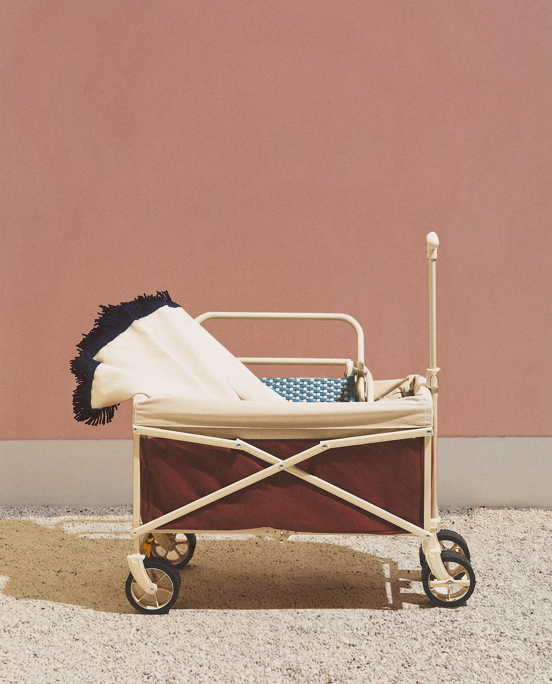 FOLDING COTTON BEACH TROLLEY | Zara Home Ελλάδα / Greece