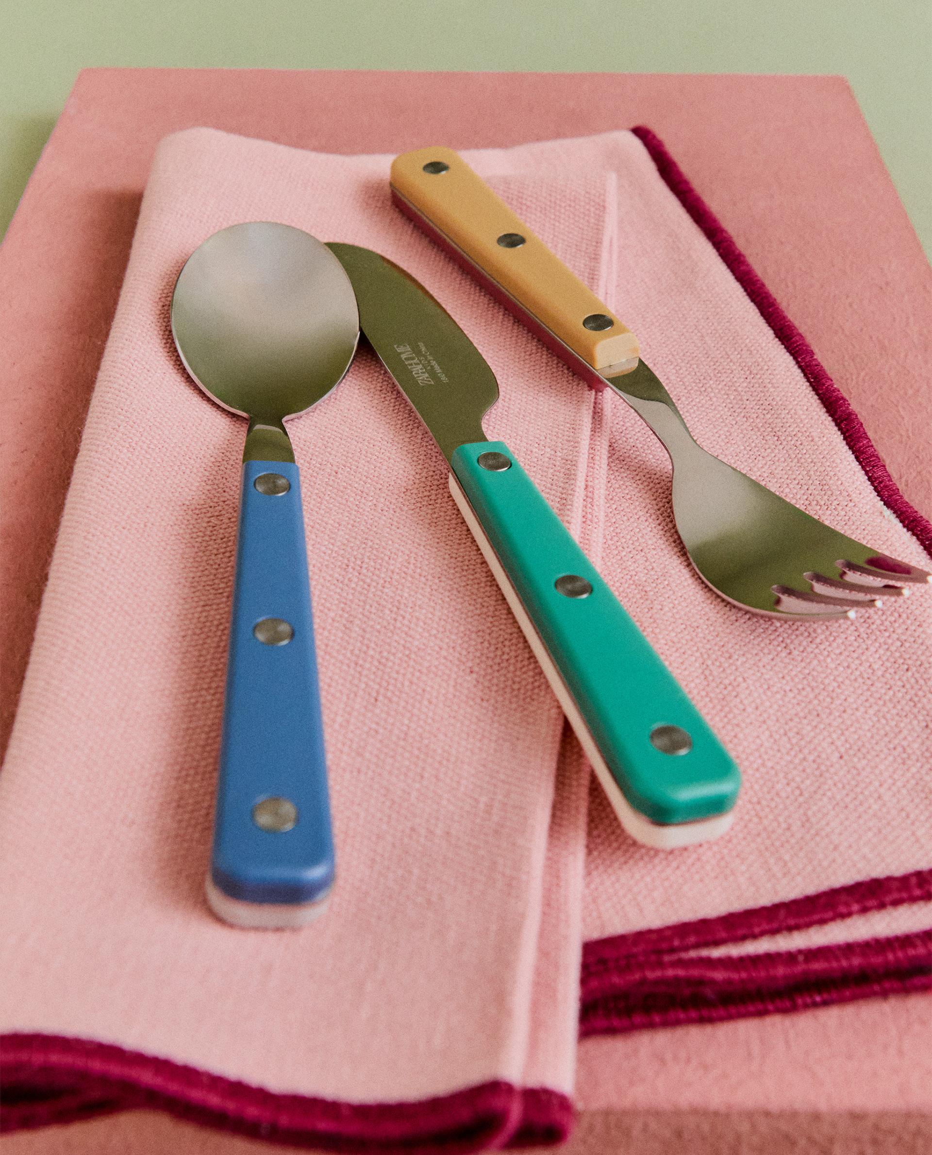 CHILDREN'S COLOURED CUTLERY SET | Zara Home UAE - ABU DHABI/AL AIN/RAS ...