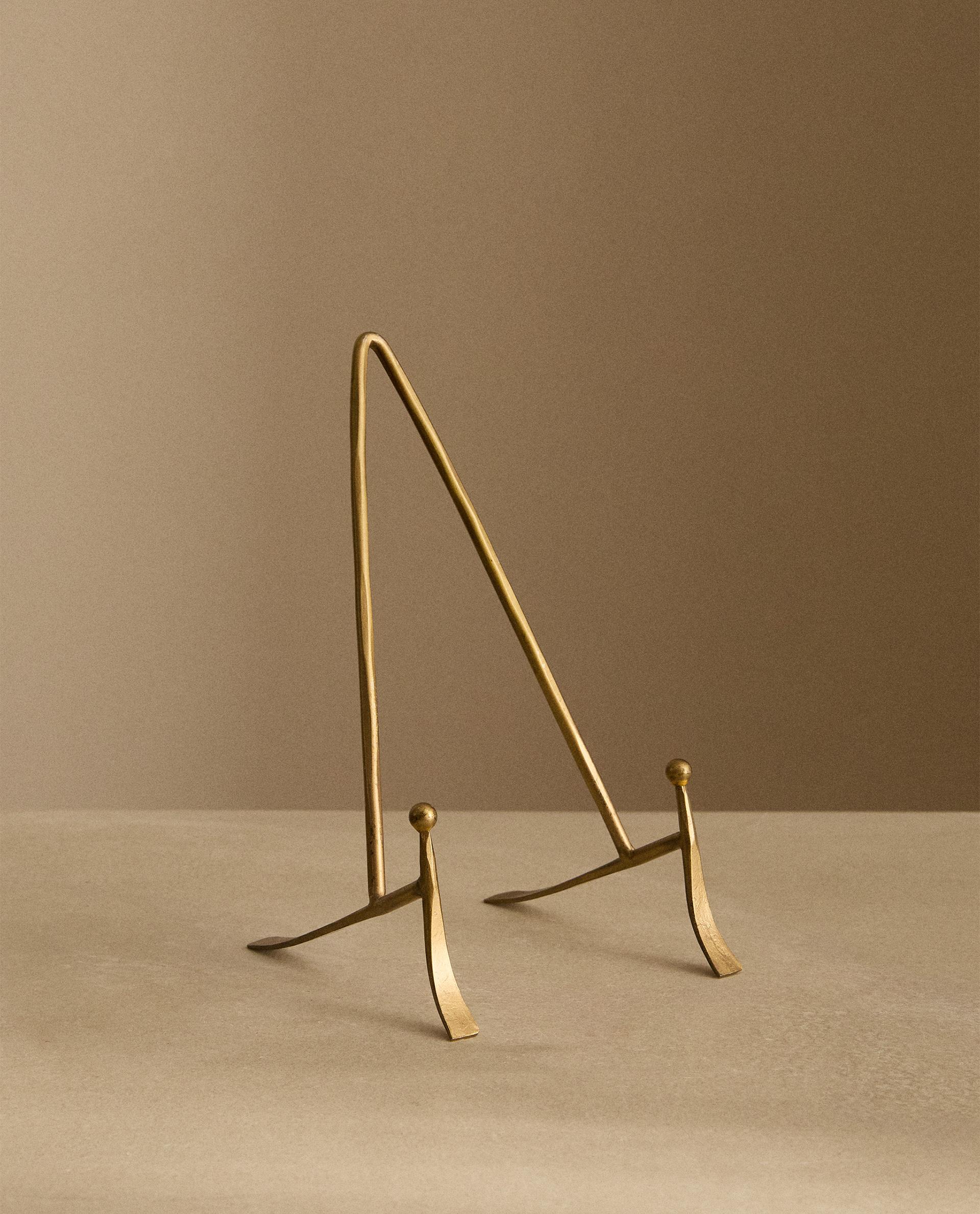 GOLDEN METAL DISPLAY STAND | Zara Home United Kingdom
