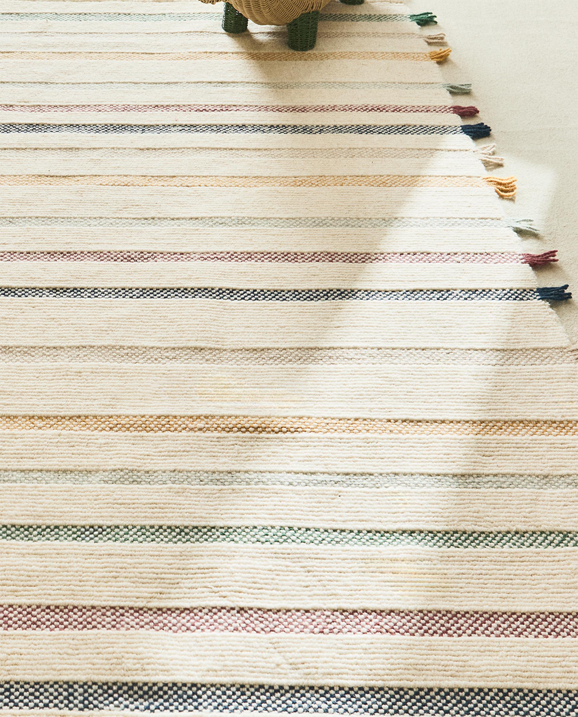 KIDS' MULTICOLOR WOOL AREA RUG | Zara Home United States of America