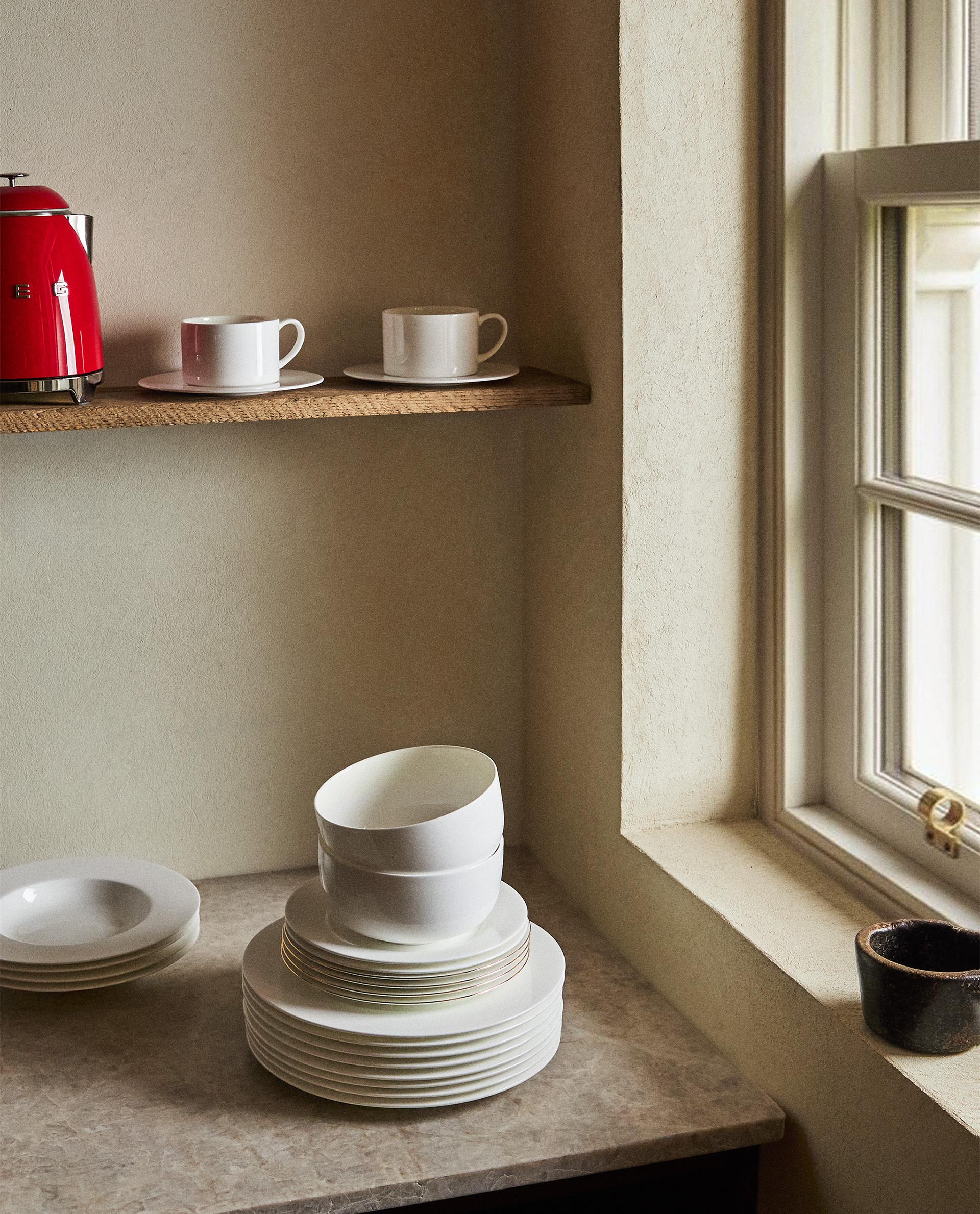 PLAIN BONE CHINA DINNER SET | Zara Home UAE - DUBAI/SHARJAH/AJMAN/UAQ ...