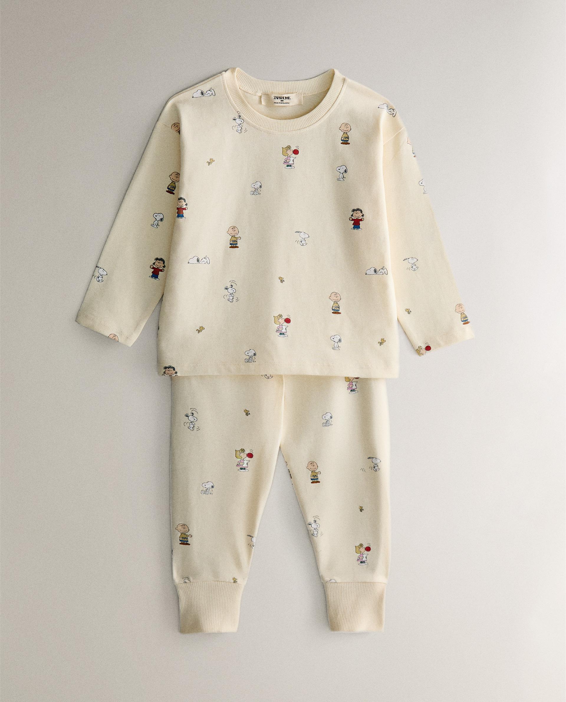 SET PIJAMA INFANTIL PEANUTS™ - PEANUTS™ - NIÑOS | Zara Home México