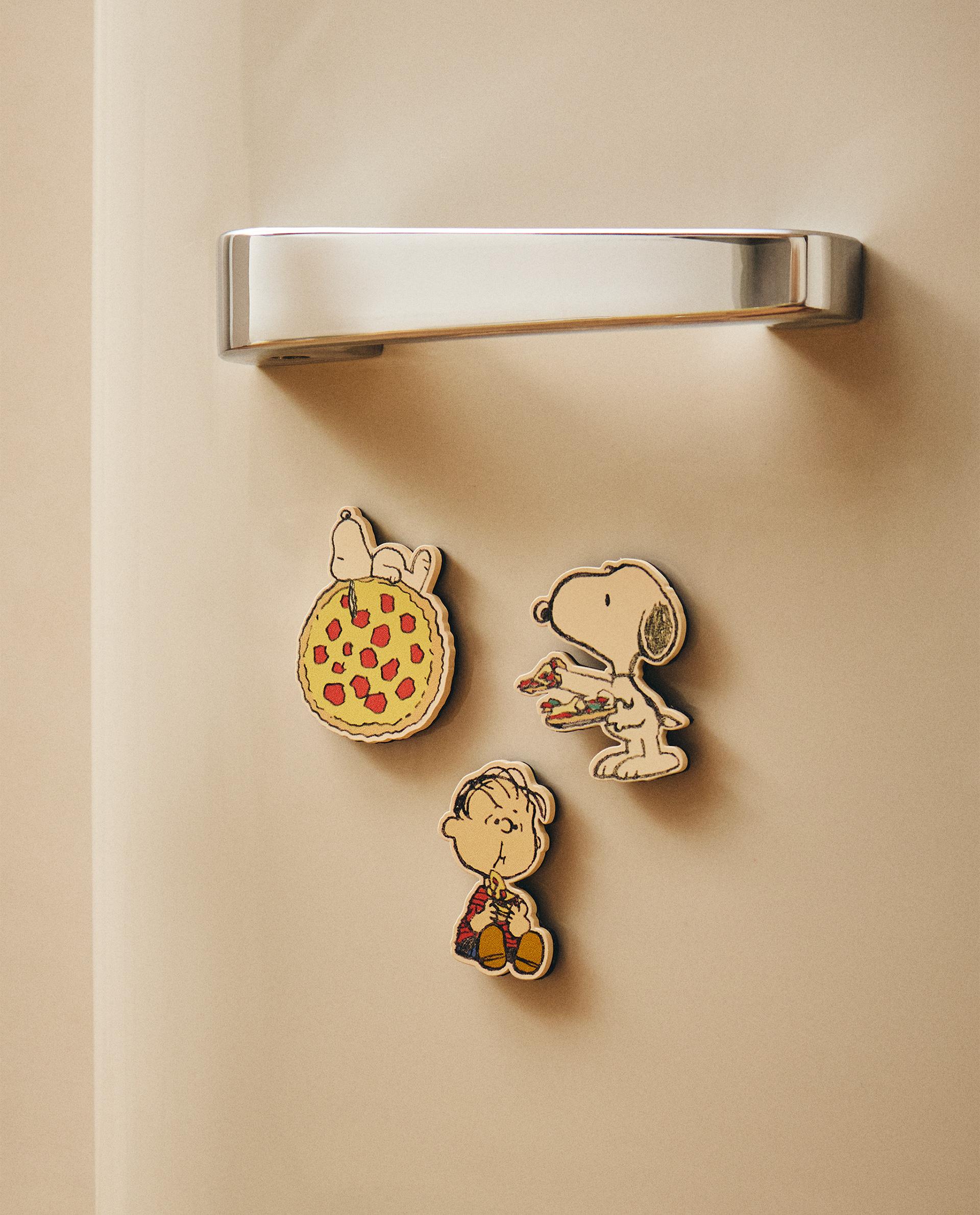 SET OF CHILDREN’S PEANUTS™ PIZZA MAGNETS (SET OF 3) | Zara Home United ...