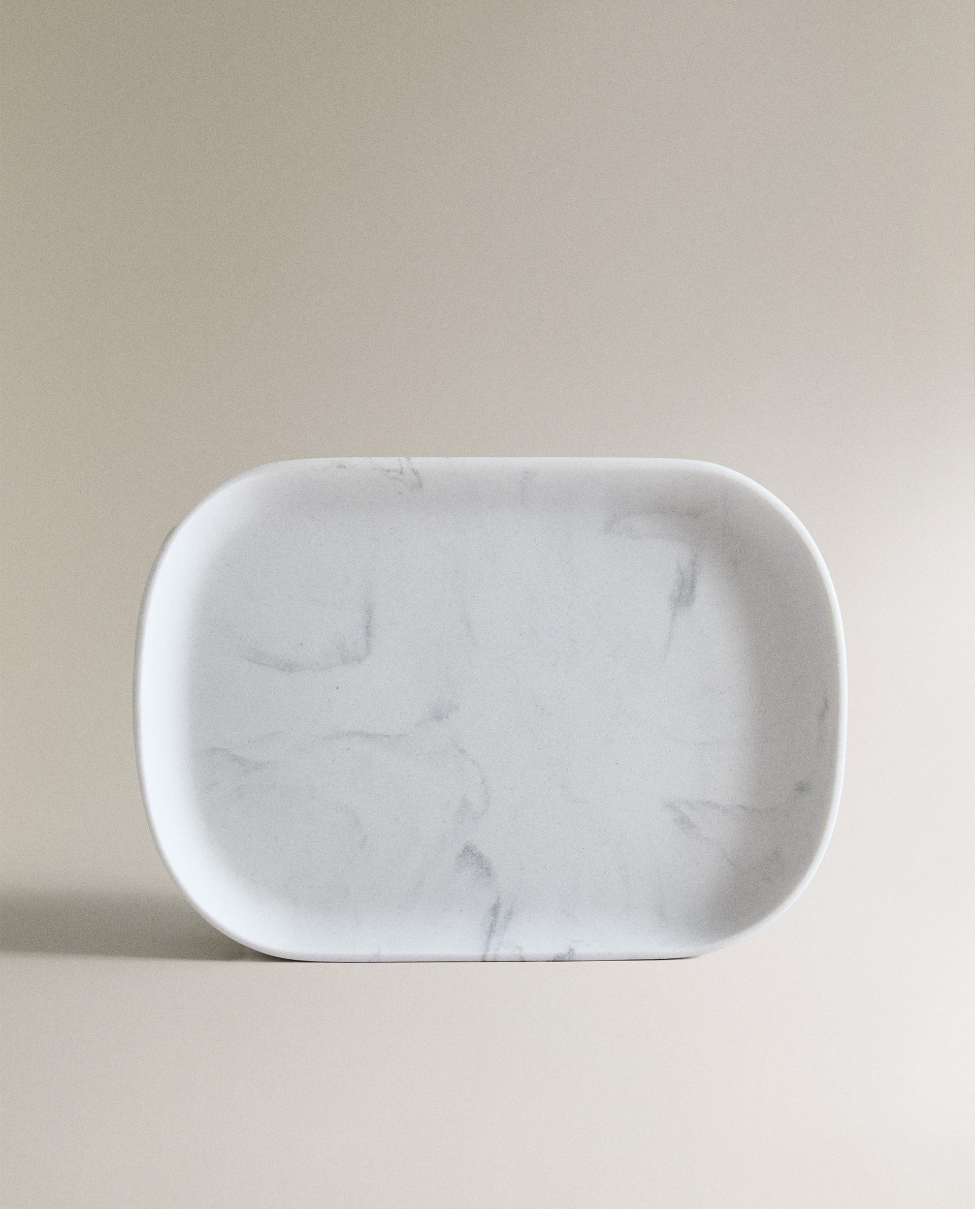MARBLE-EFFECT BATHROOM TRAY | Zara Home Monaco