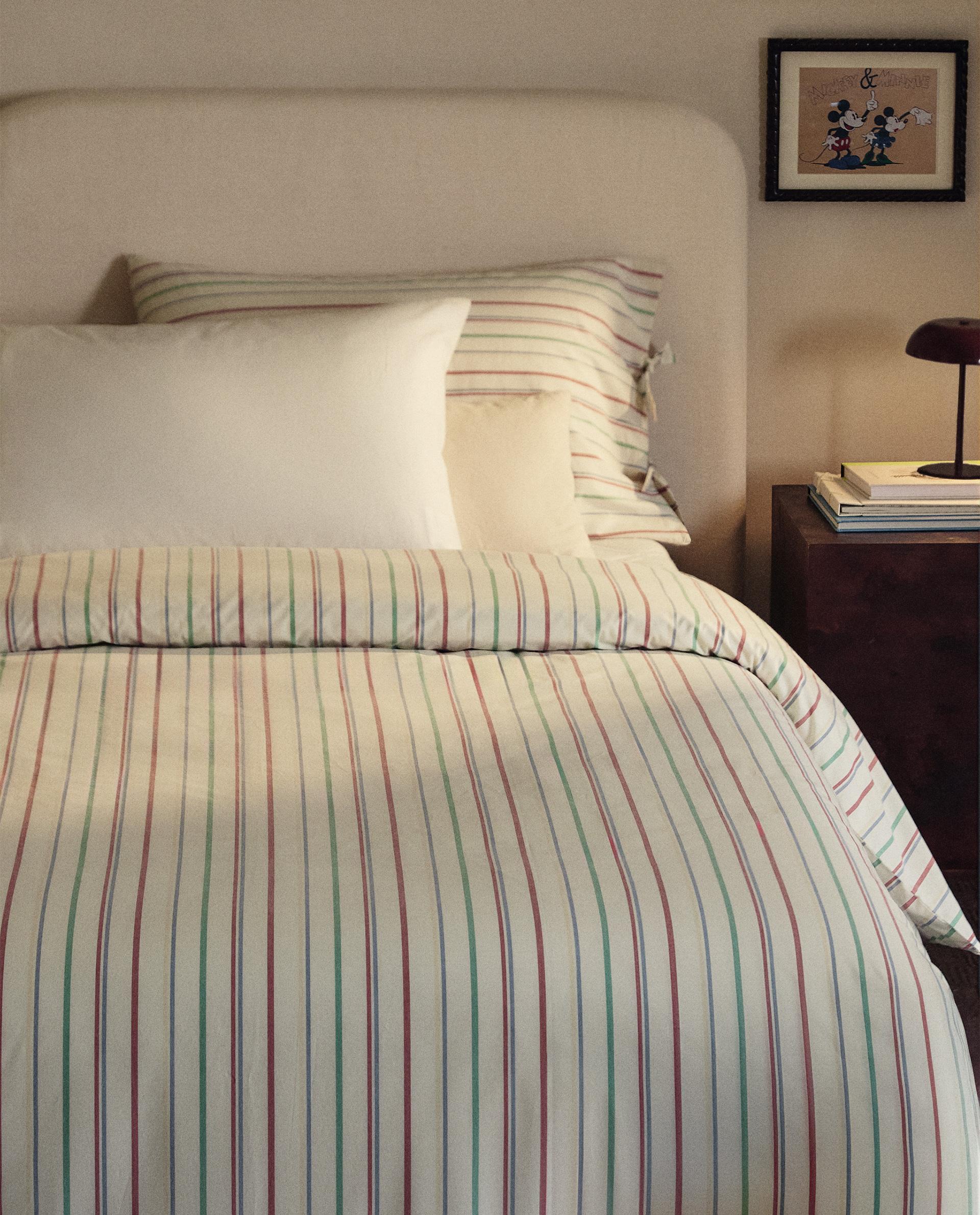 CHILDREN'S MULTICOLOURED STRIPE DUVET COVER | Zara Home Worldwide