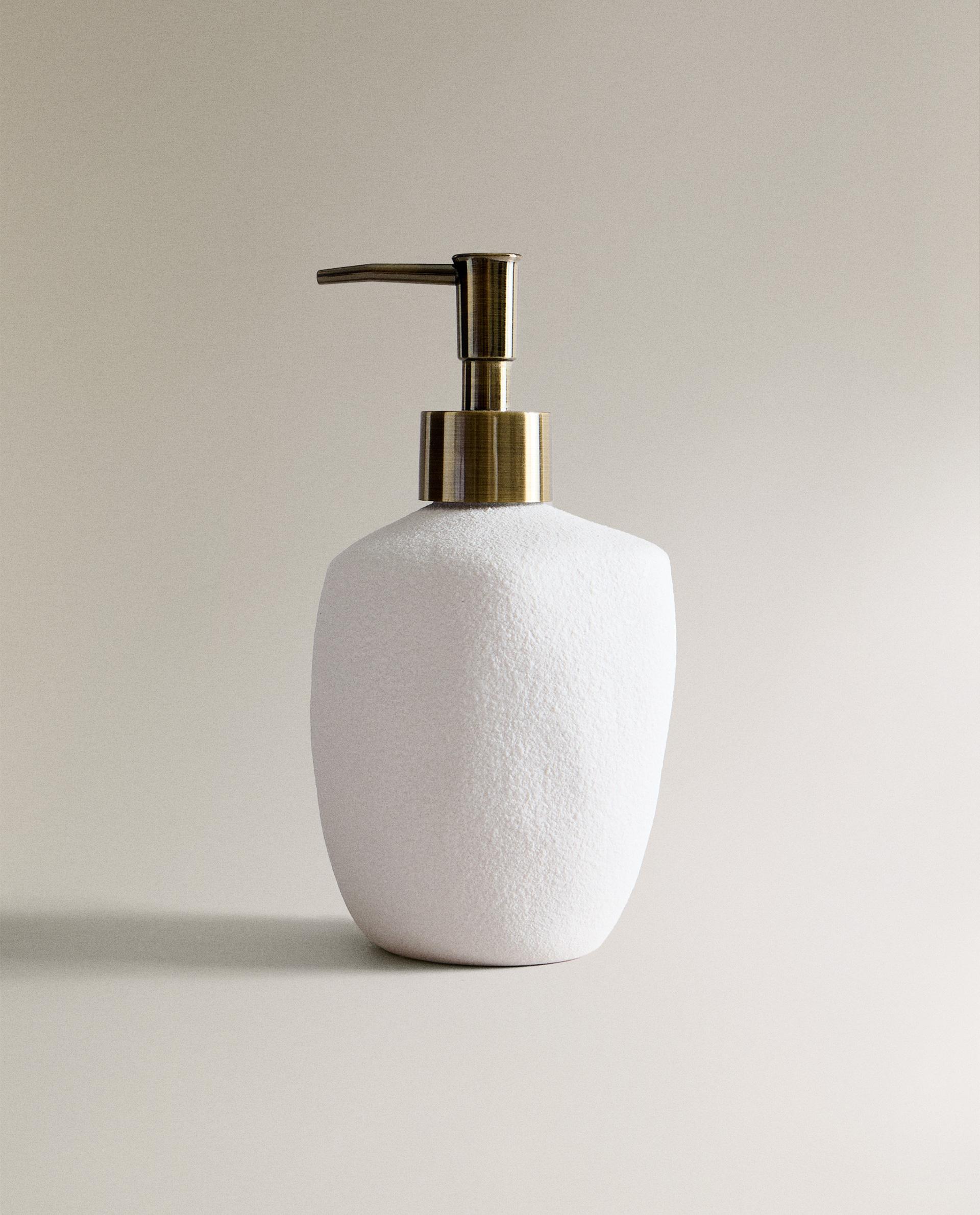 TEXTURED SOAP DISPENSER | Zara Home Saudi Arabia