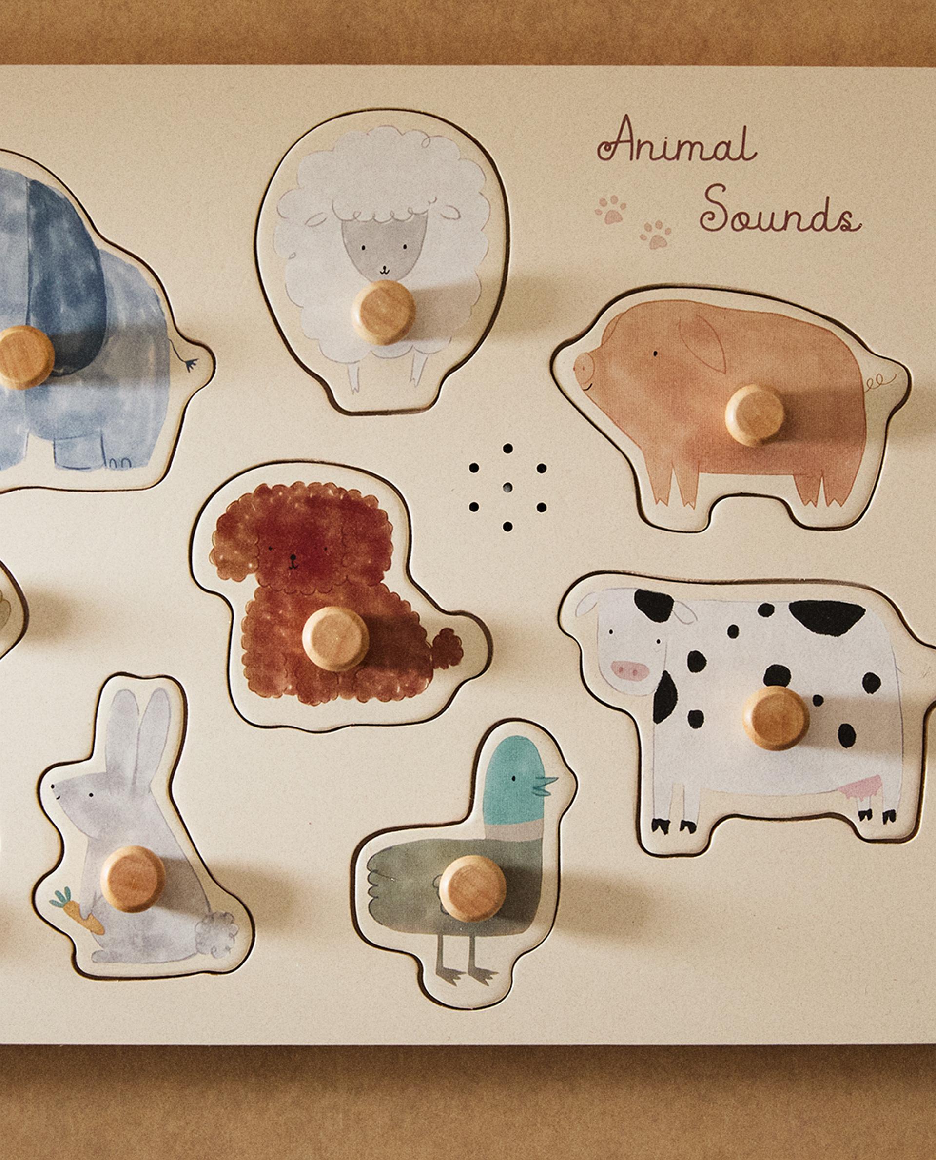 CHILDREN’S ANIMAL SOUNDS PUZZLE | Zara Home United Kingdom