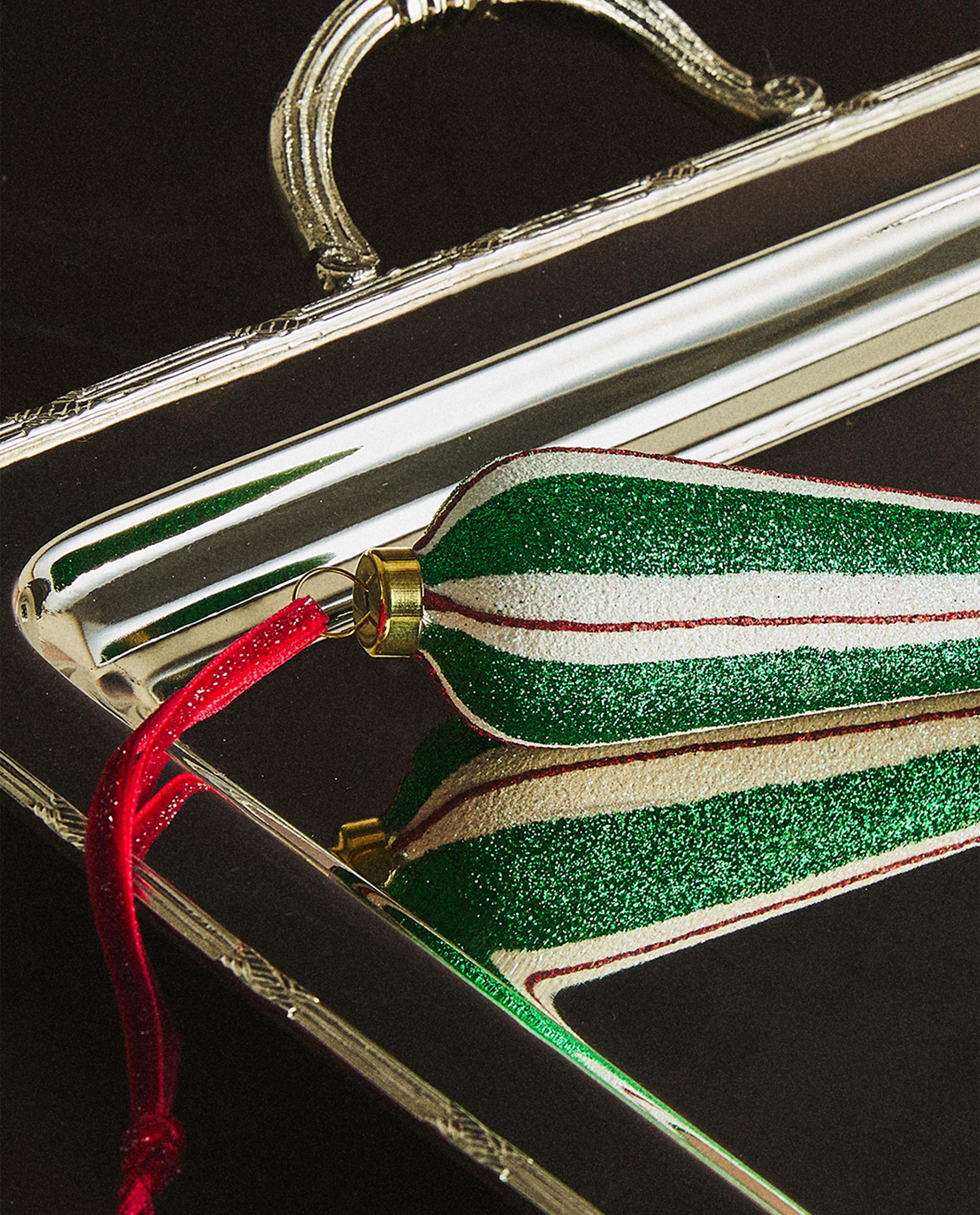 GLASS LONG DROP CHRISTMAS TREE DECORATION | Zara Home Estonia